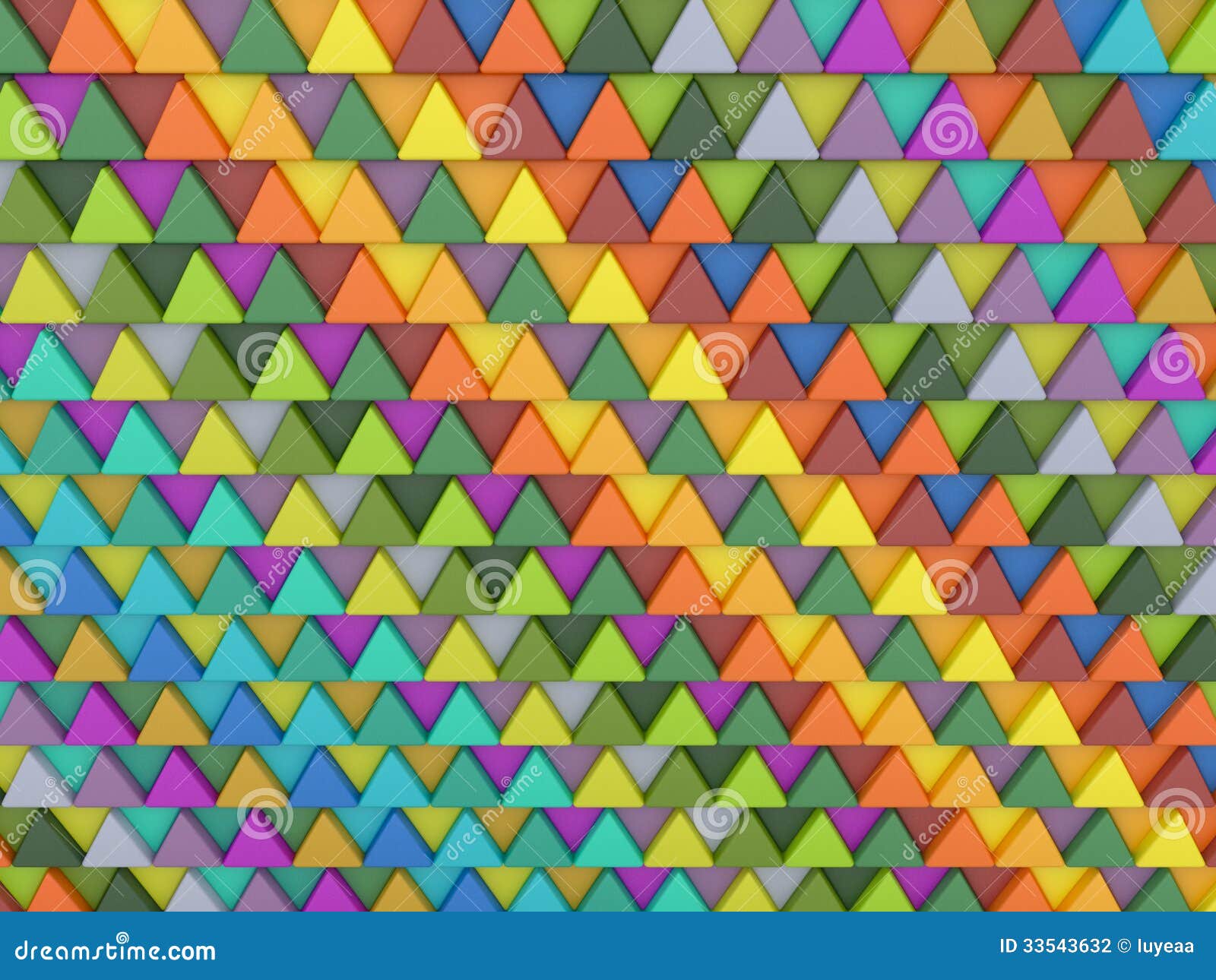 Fondo Dei Triangoli Colorati Illustrazione di Stock - Illustrazione di ...
