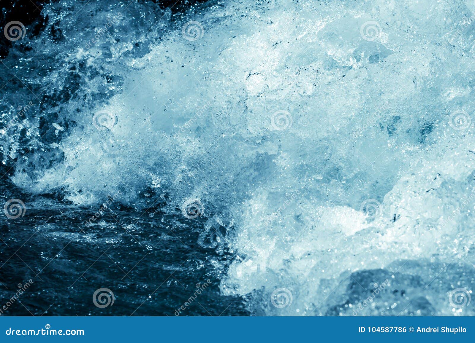 Fondo Del Agua Azul Tempestuosa Foto de archivo - Imagen de balanceo ...