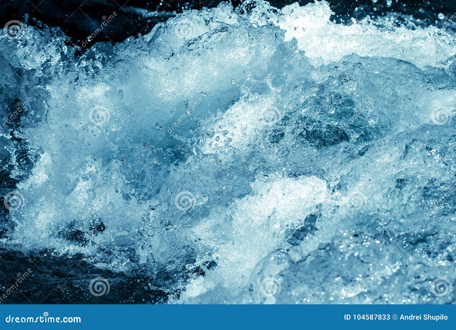 Fondo Del Agua Azul Tempestuosa Imagen de archivo - Imagen de negro ...