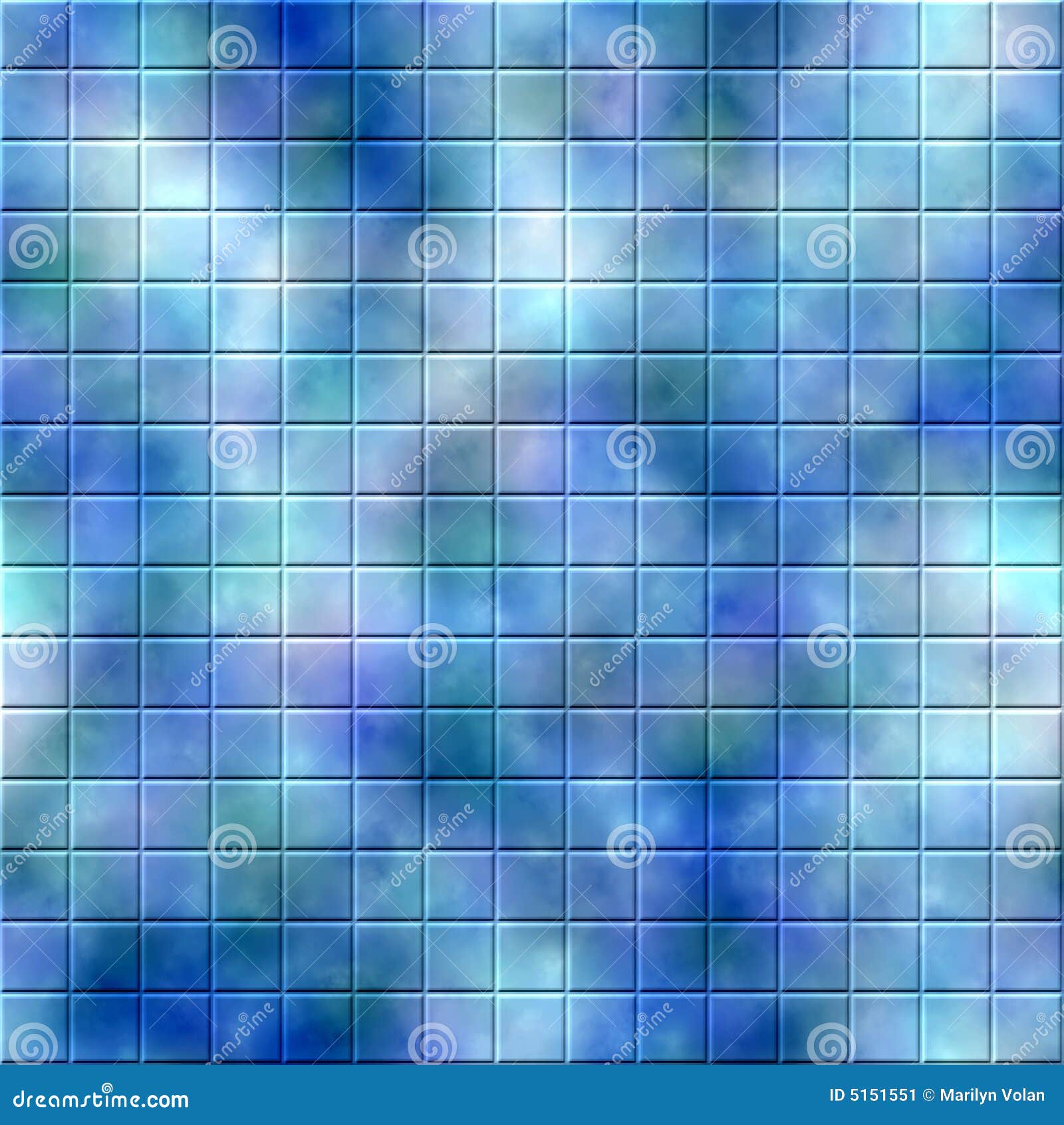 Fondo Del Azulejo De Mosaico Stock de ilustración - Ilustración de cubo ...