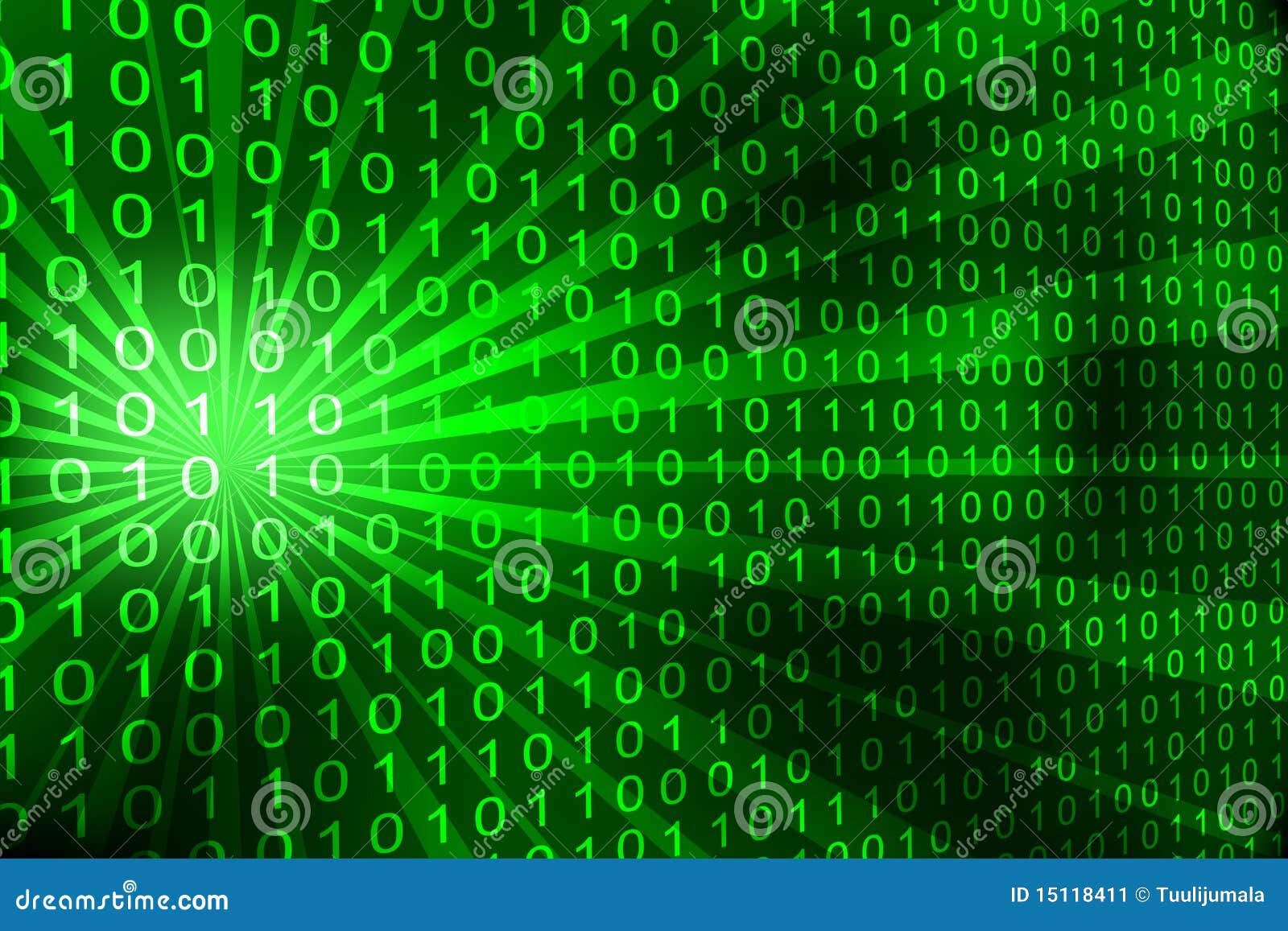 Fondo del código binario ilustración del vector. Ilustración de ...