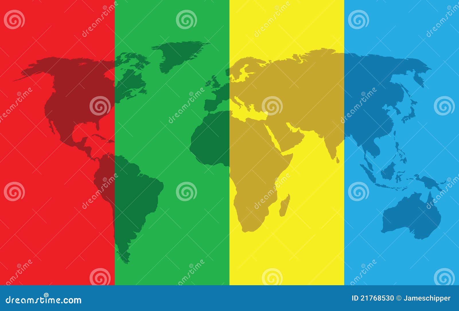 Fondo del color del mundo ilustración del vector. Ilustración de ...