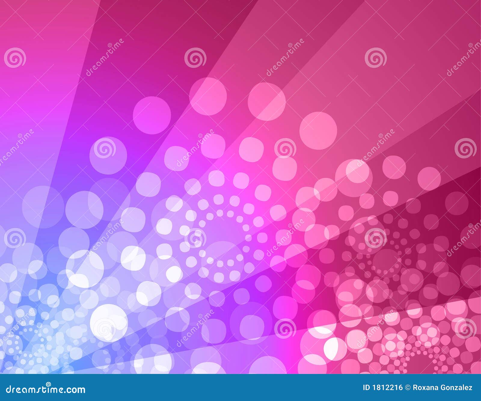 Fondo Del Disco - Color De Rosa Y Violeta Stock de ilustración ...