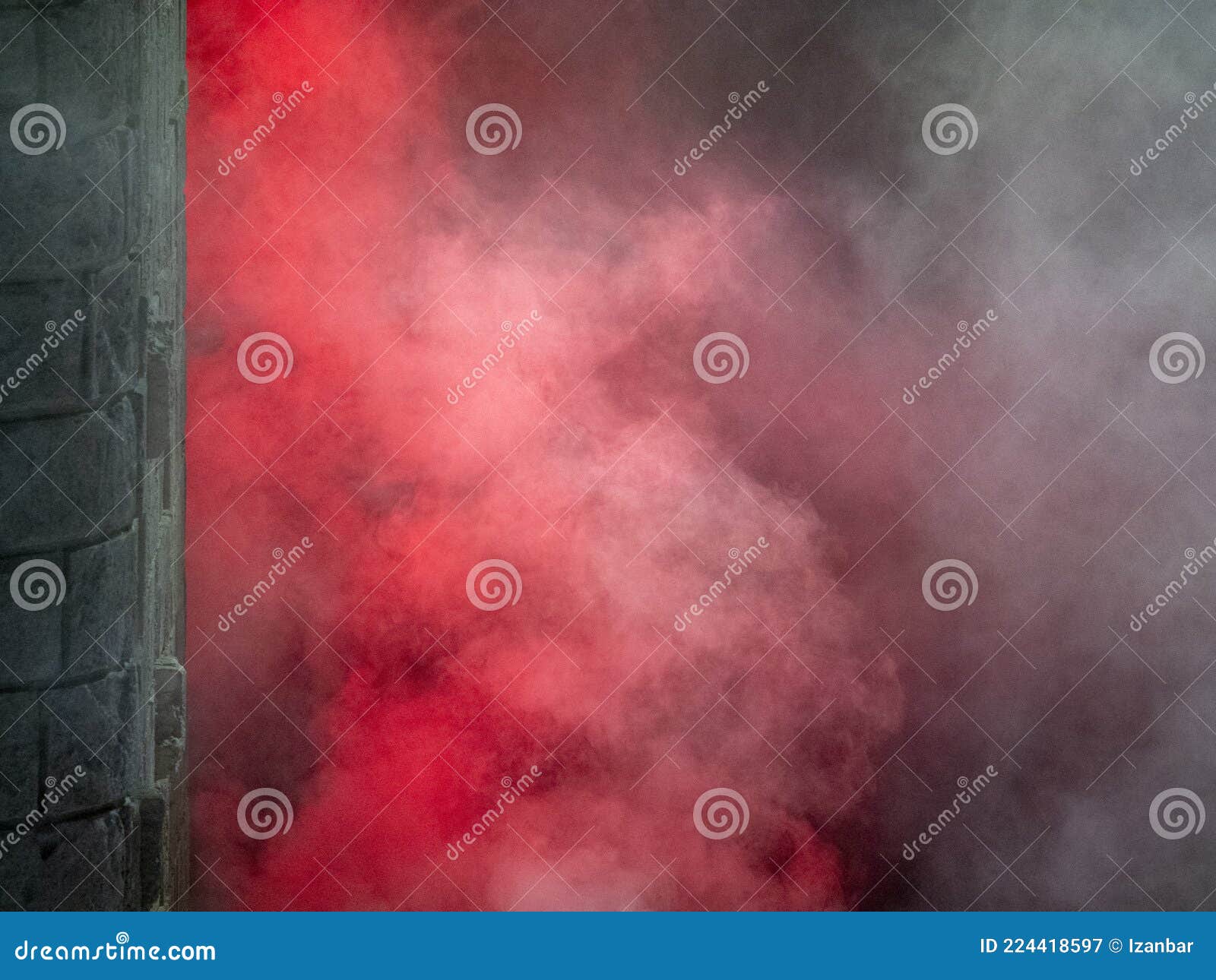 Fondo Del Efecto De Humo Rojo Imagen de archivo - Imagen de liso, curva ...