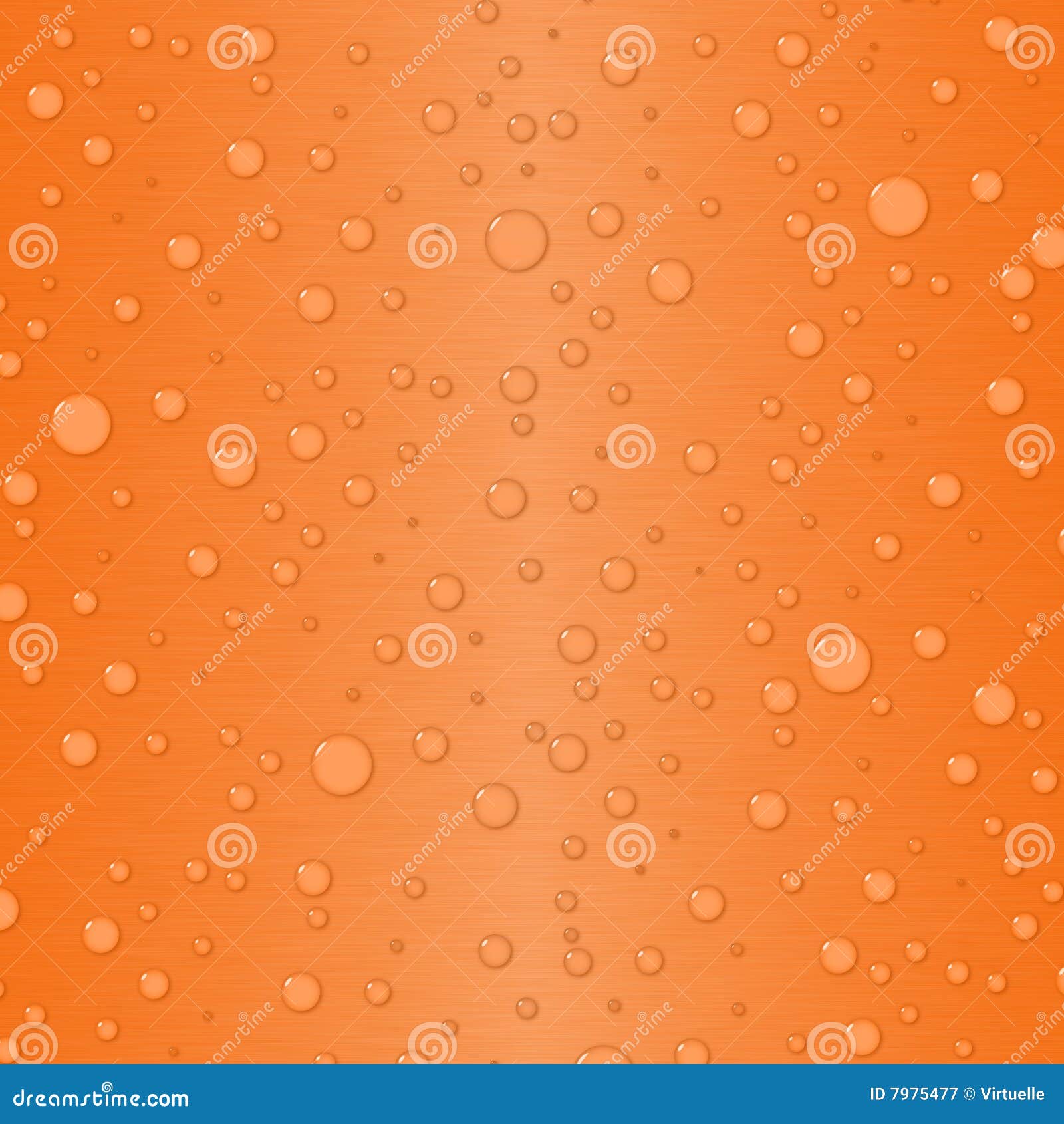 Fondo Del Gradiente En Naranja Con Los Waterdrops Stock de ilustración ...