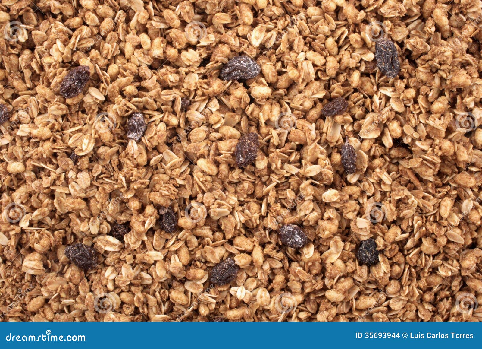 Fondo del Granola foto de archivo. Imagen de textura - 35693944