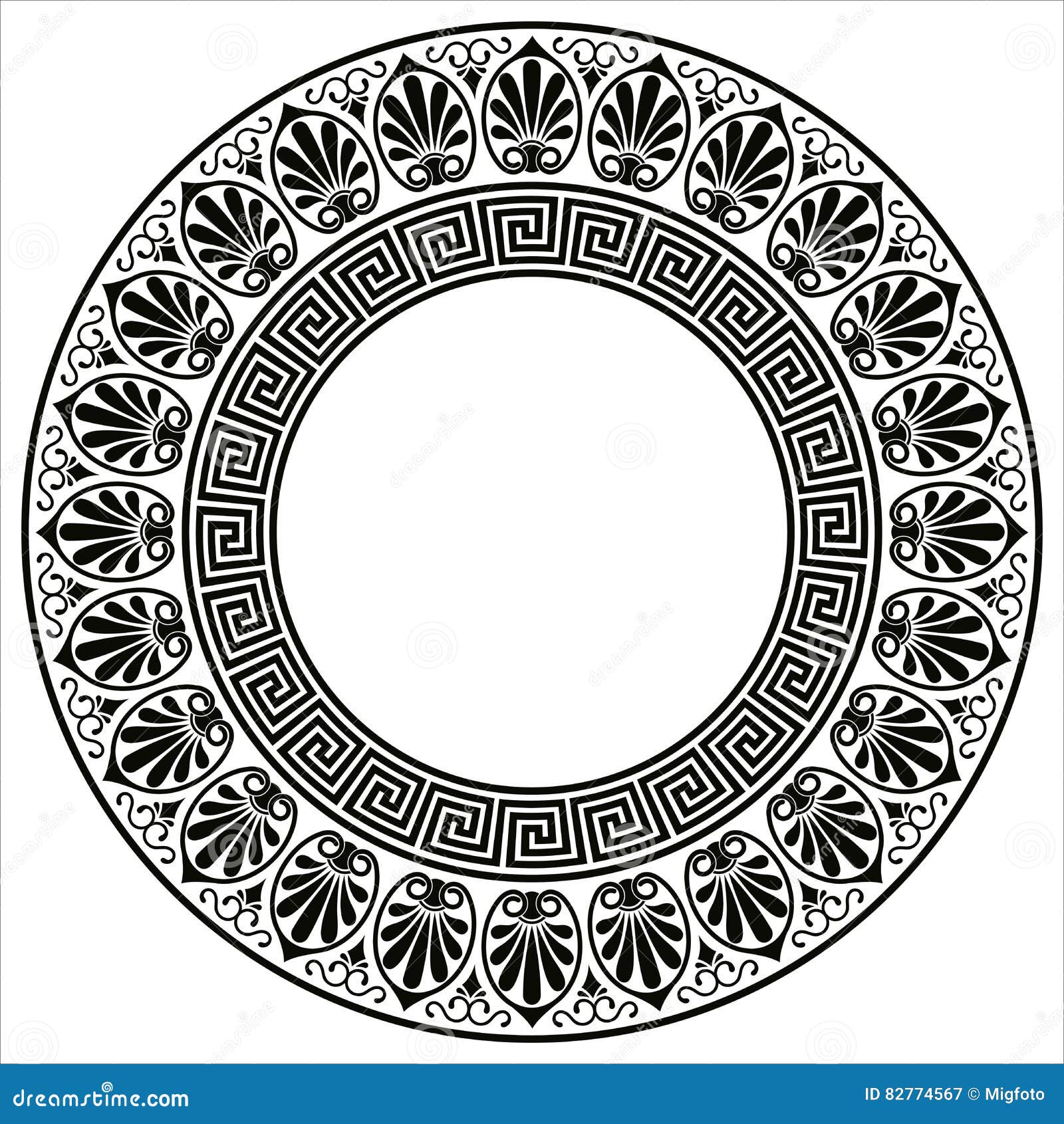 Fondo Del Griego Del Vector Ilustración del Vector - Ilustración de ...