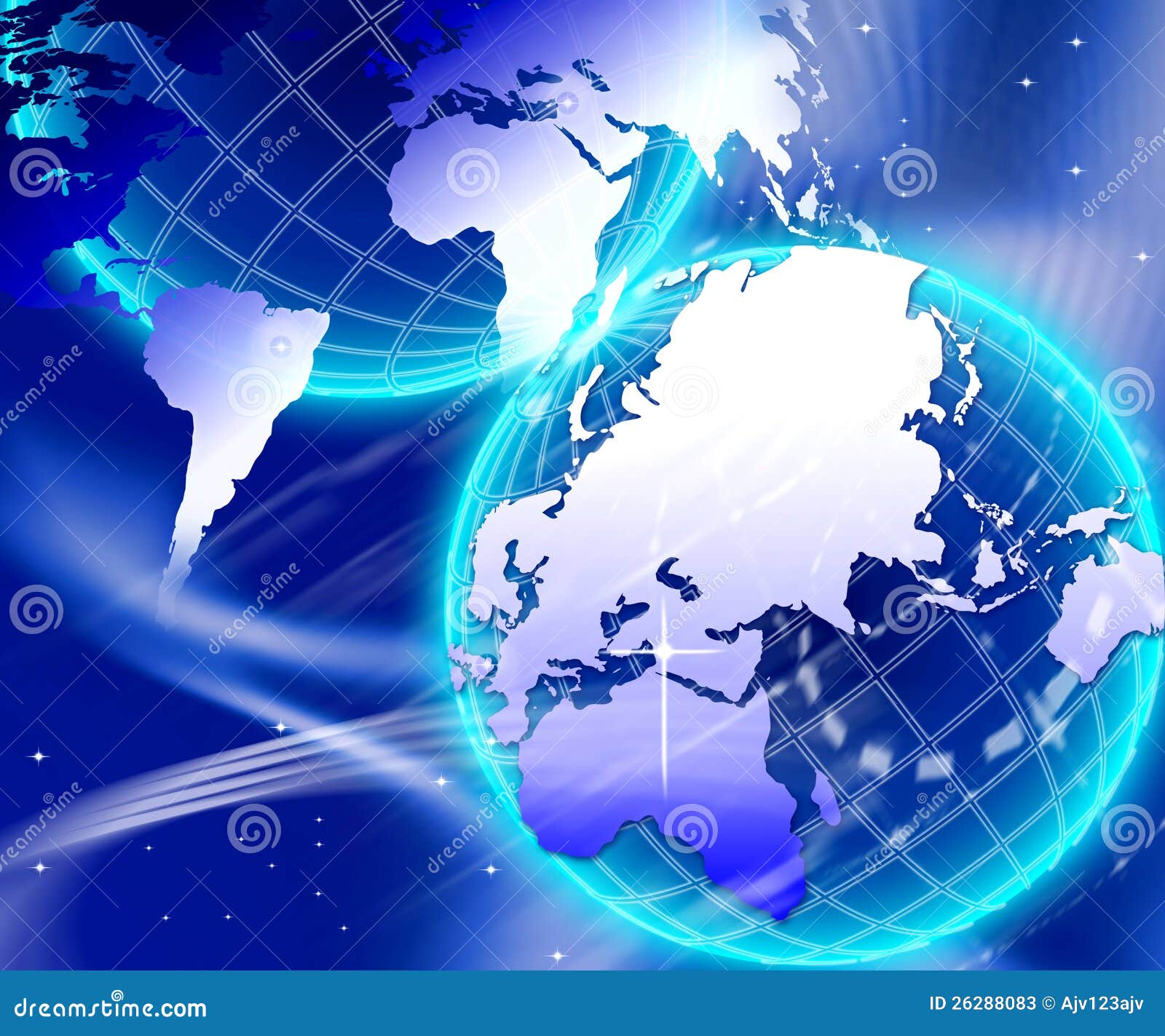 Fondo Del Internet Del Mundo Stock de ilustración - Ilustración de asia ...