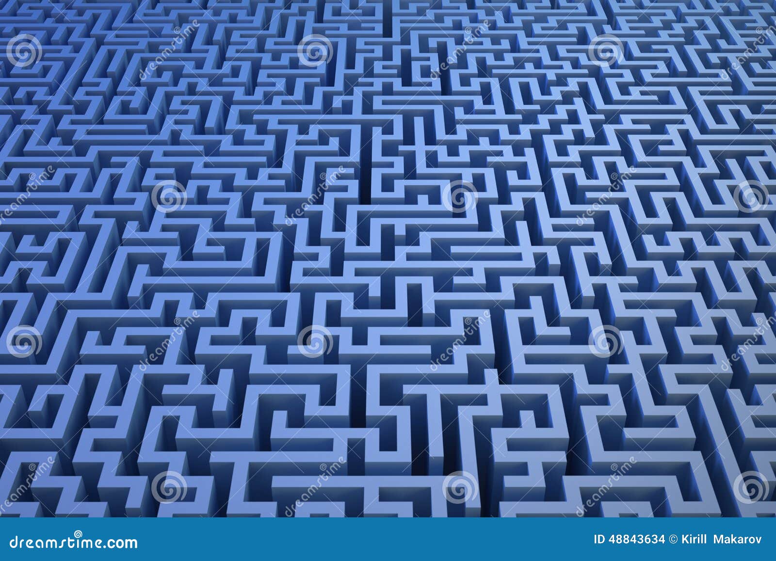 Fondo del laberinto 3D stock de ilustración. Ilustración de calle ...