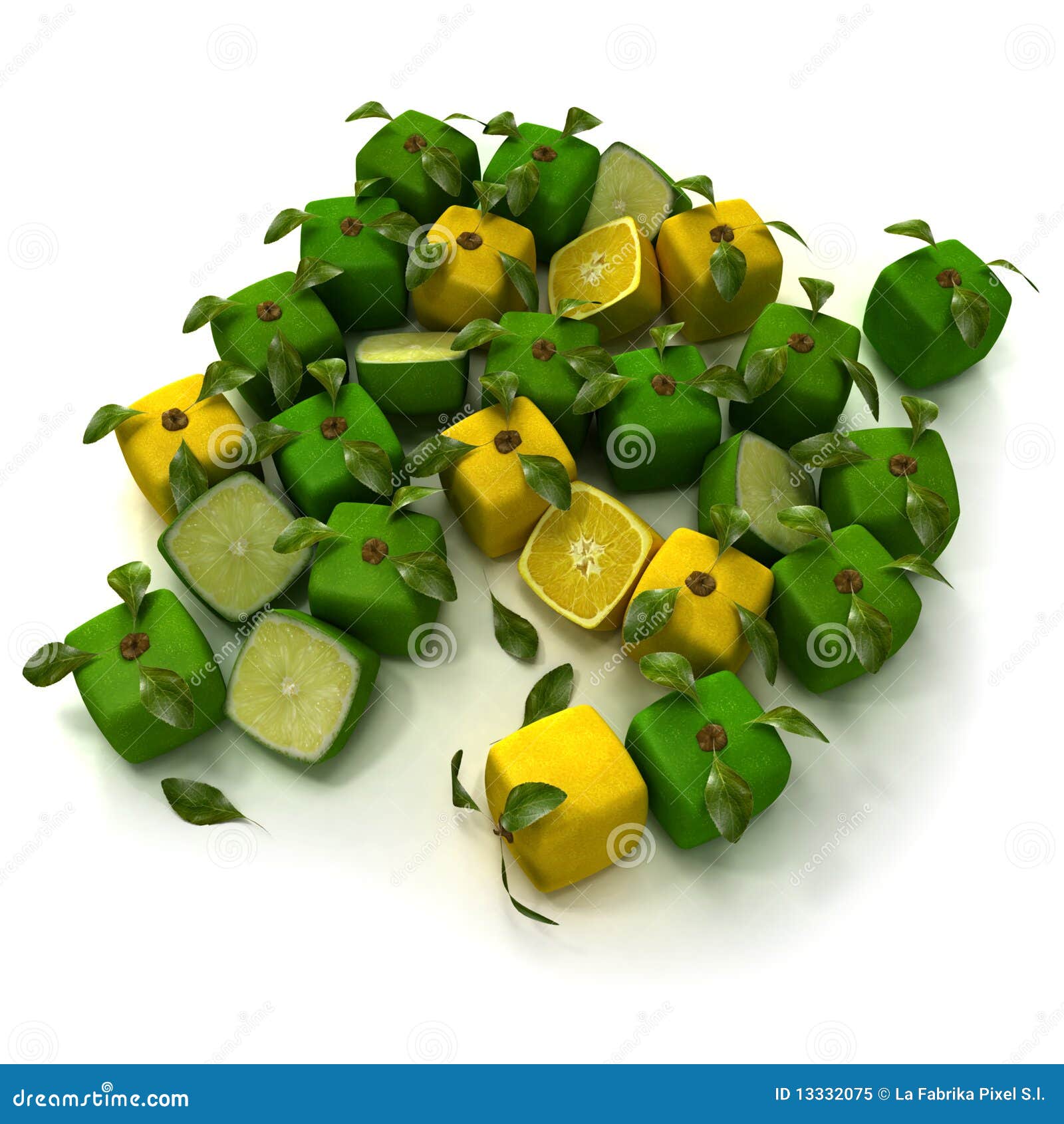 Fondo Del Limón Y De La Cal Stock de ilustración - Ilustración de ...