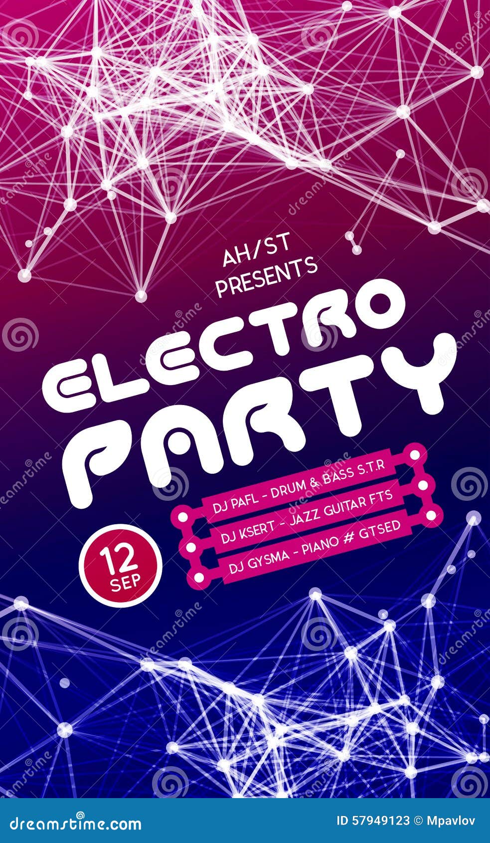 Fondo Del Manifesto Del Partito Di Discoteca Di Notte Illustrazione ... Fondo Del Manifesto Del Partito Di Discoteca Di Notte Illustrazione ...