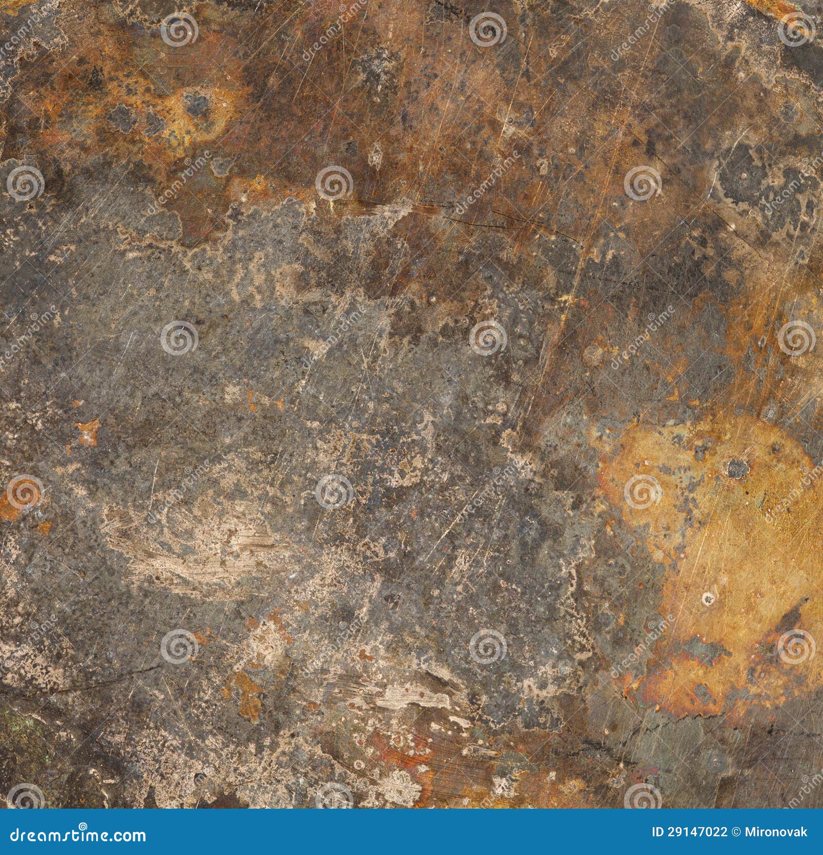 Fondo Del Metal Del Moho De Brown Foto de archivo - Imagen de metal ...