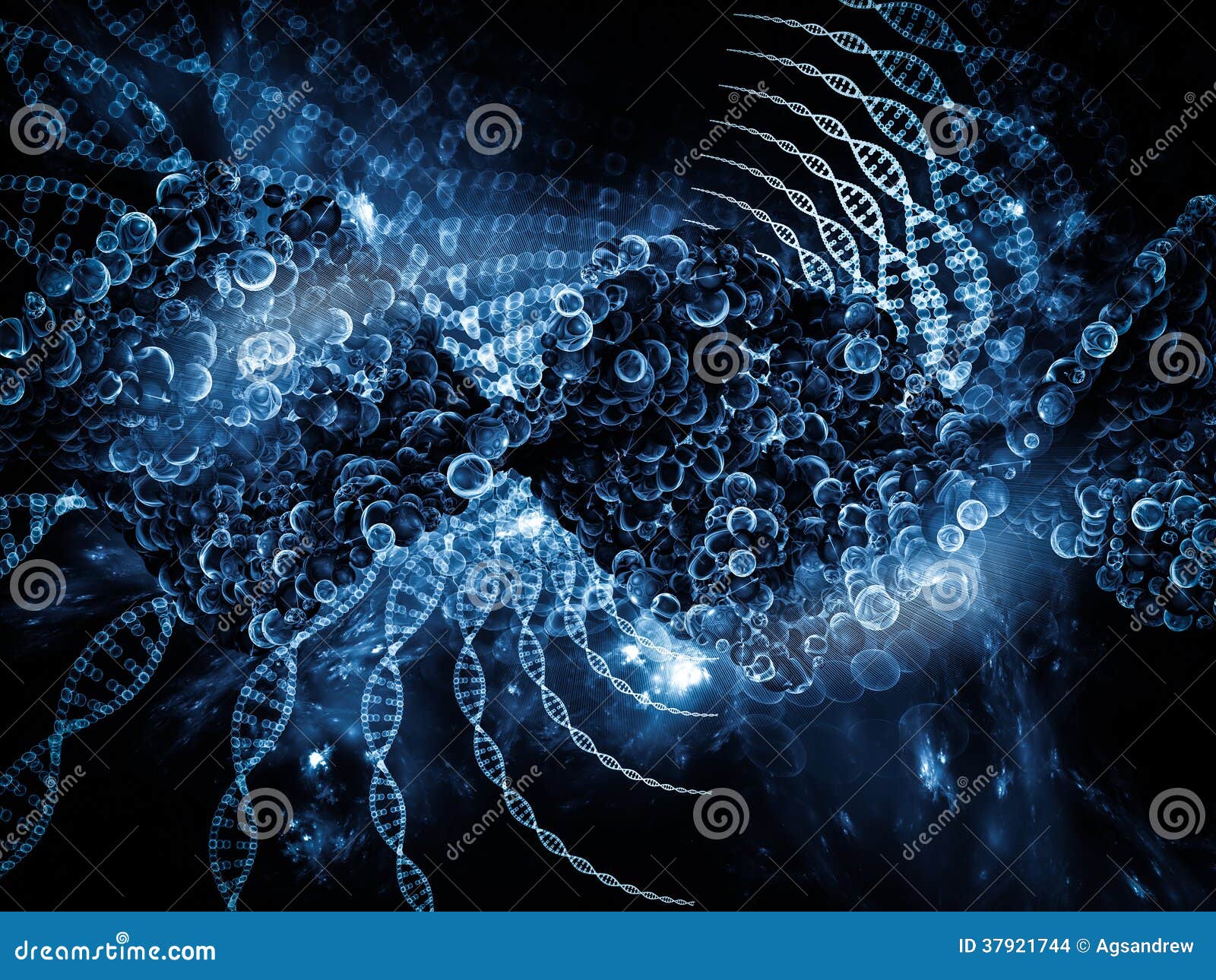 Fondo del microcosmos stock de ilustración. Ilustración de arreglo ...