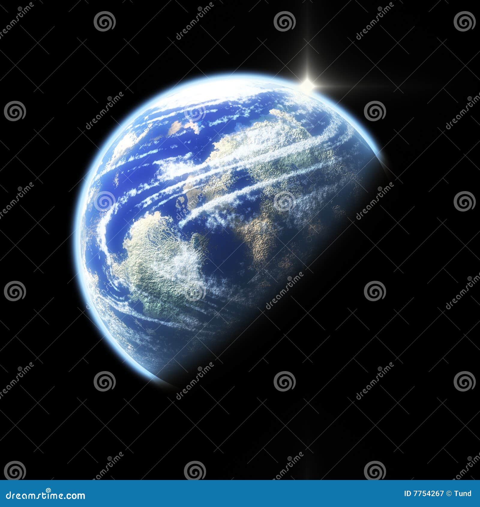 Fondo del mundo stock de ilustración. Ilustración de redondeado - 7754267