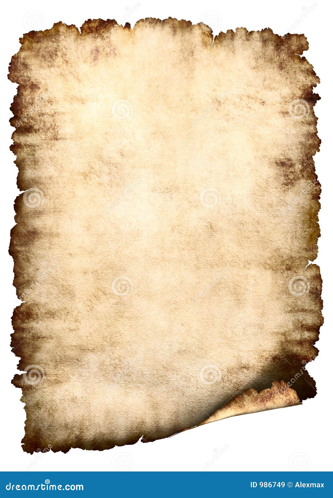 Fondo Del Papel De Pergamino Imágenes de archivo libres de regalías ...