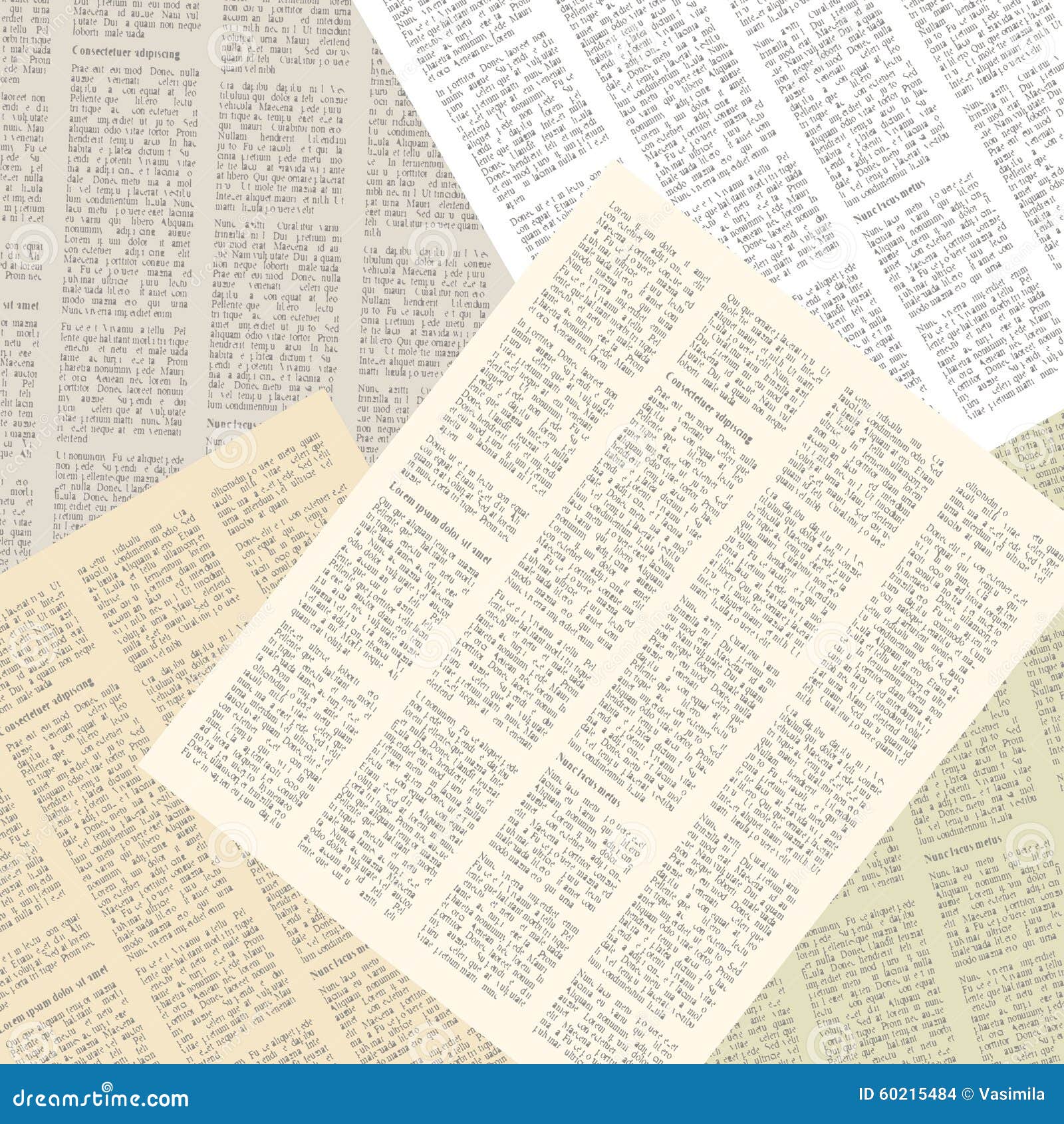 Fondo del periódico ilustración del vector. Ilustración de textura ...