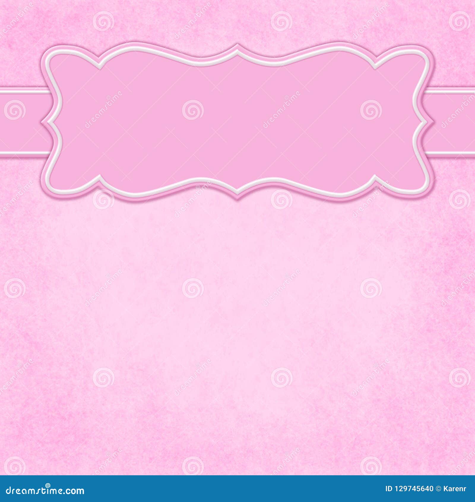 Fondo Del Rosa Y Blanco Con La Portada Stock de ilustración ...