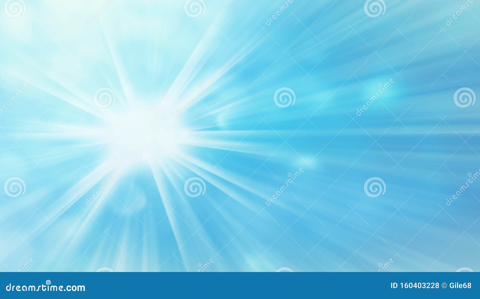 Fondo del sol azul cielo foto de archivo. Imagen de tarjeta - 160403228