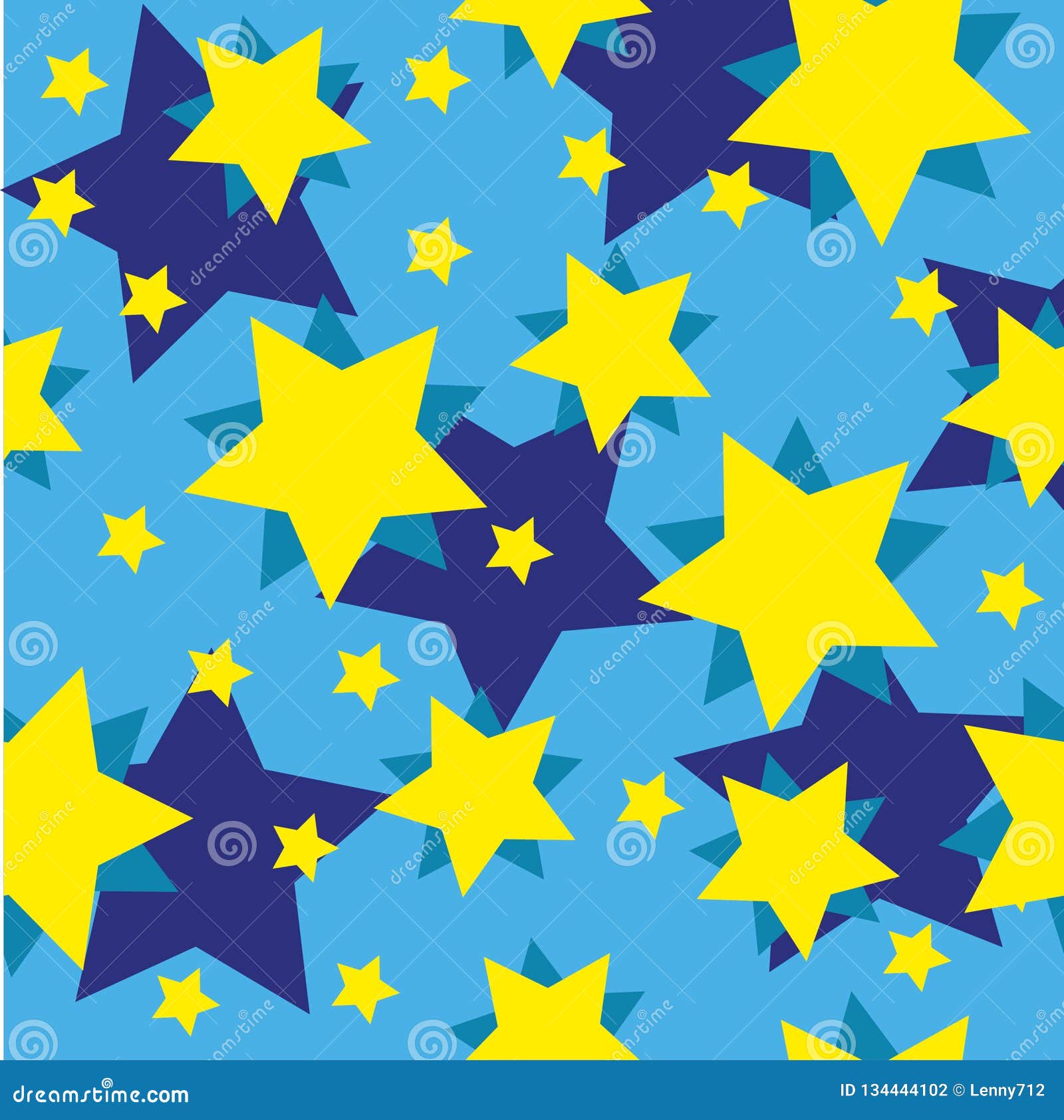 Fondo Del Vector Con Las Estrellas Stock de ilustración - Ilustración ...