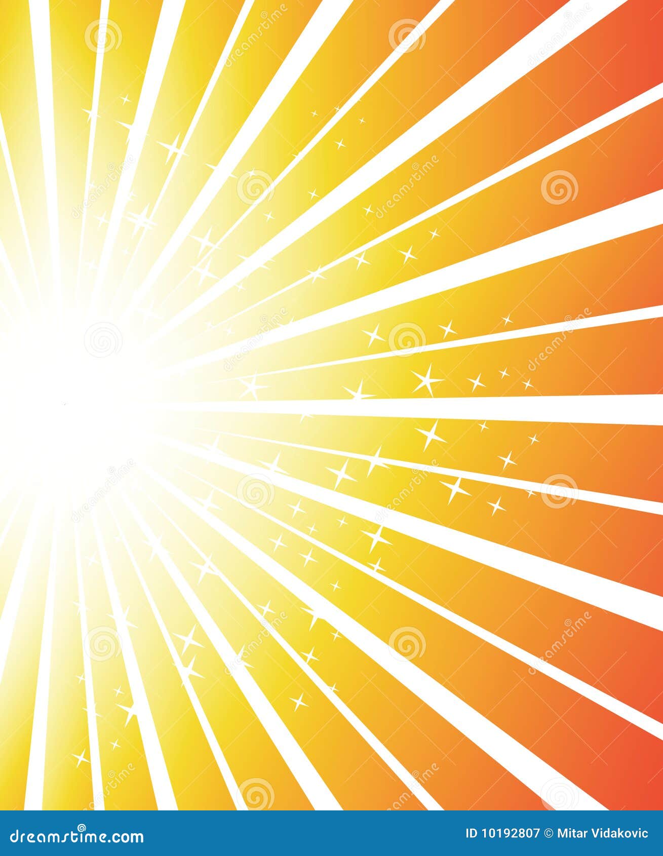 Fondo Del Vector Del Resplandor Solar Ilustración del Vector ...