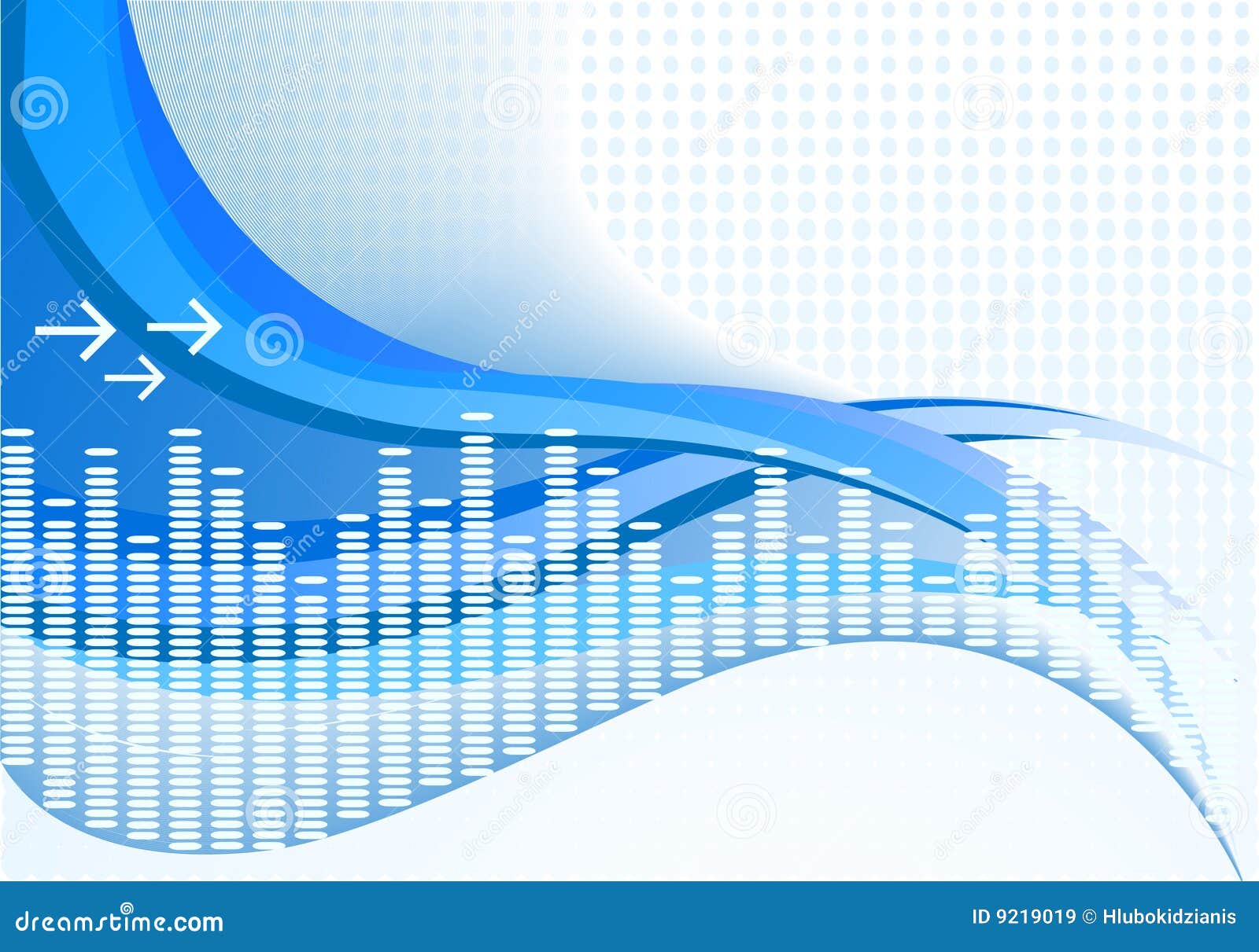 Fondo Del Vector En Color Azul Ilustración del Vector - Ilustración de ...