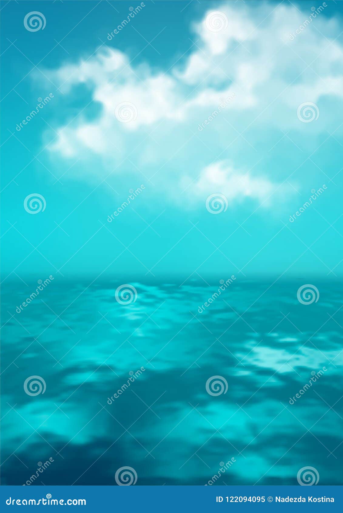 Fondo del vector del mar ilustración del vector. Ilustración de calma ...