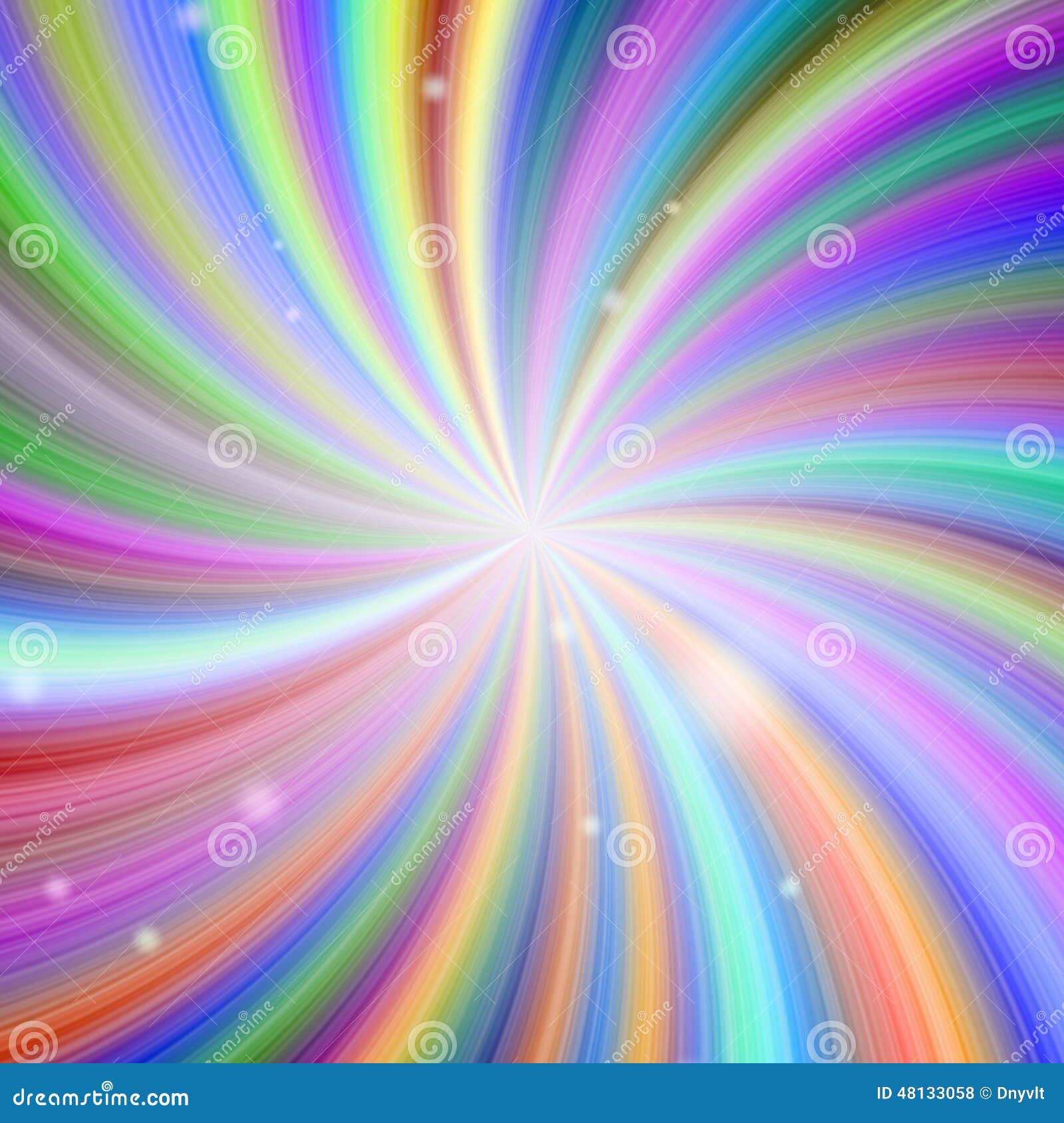 Fondo Della Stella Colorato Arcobaleno Astratto Illustrazione di Stock ...