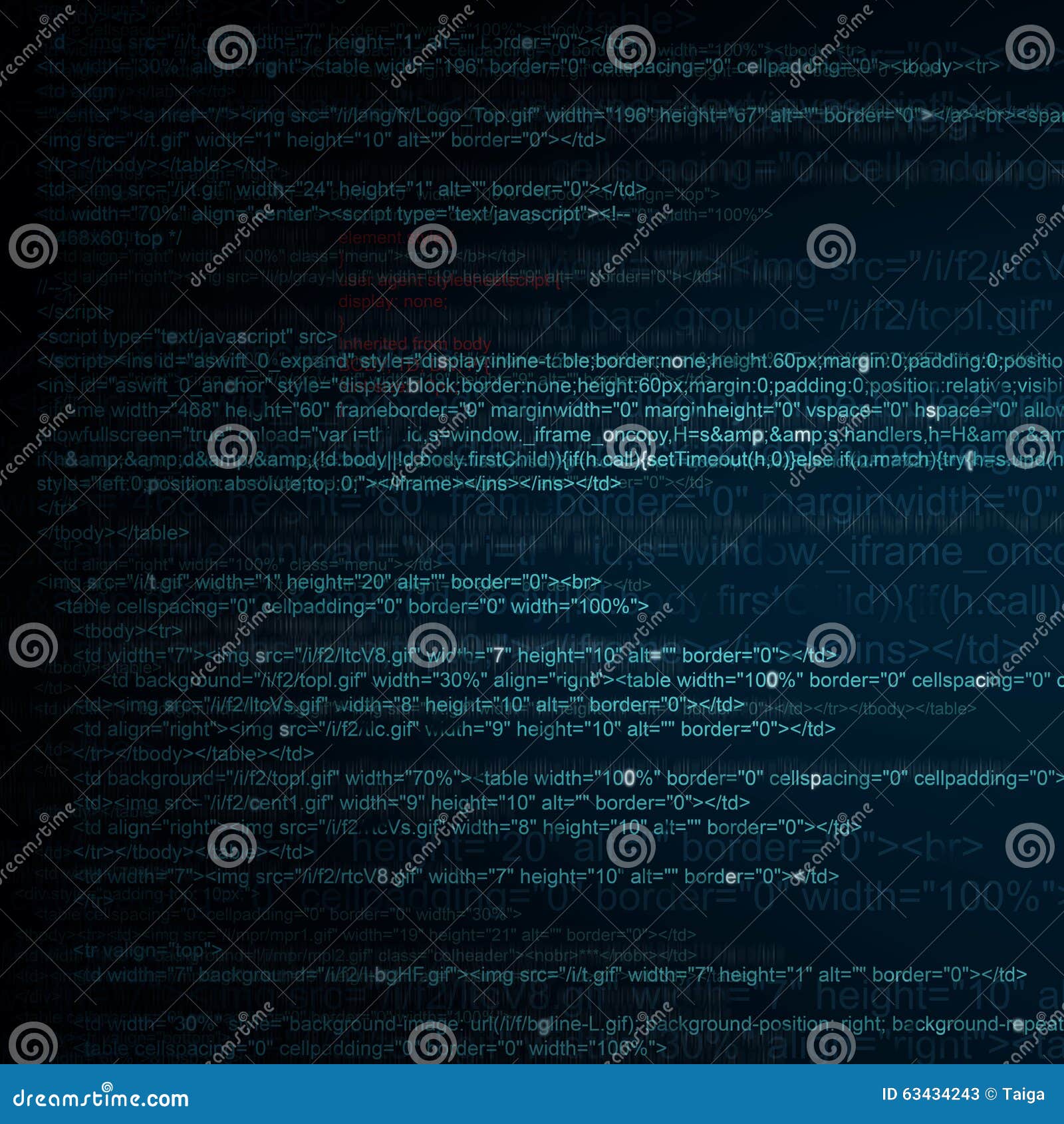 Fondo Di Codice Macchina Del HTML Immagine Stock - Immagine di lettera ...