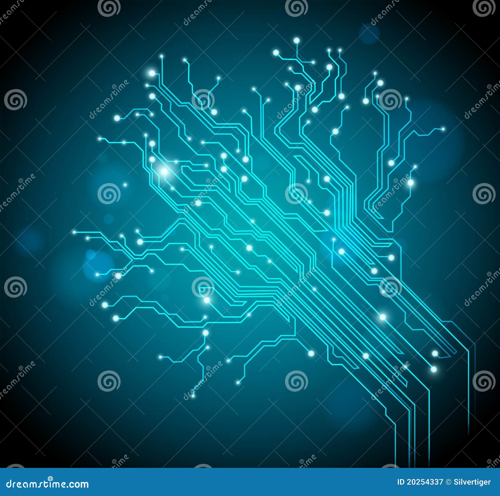 Fondo digital abstracto ilustración del vector. Ilustración de impreso ...