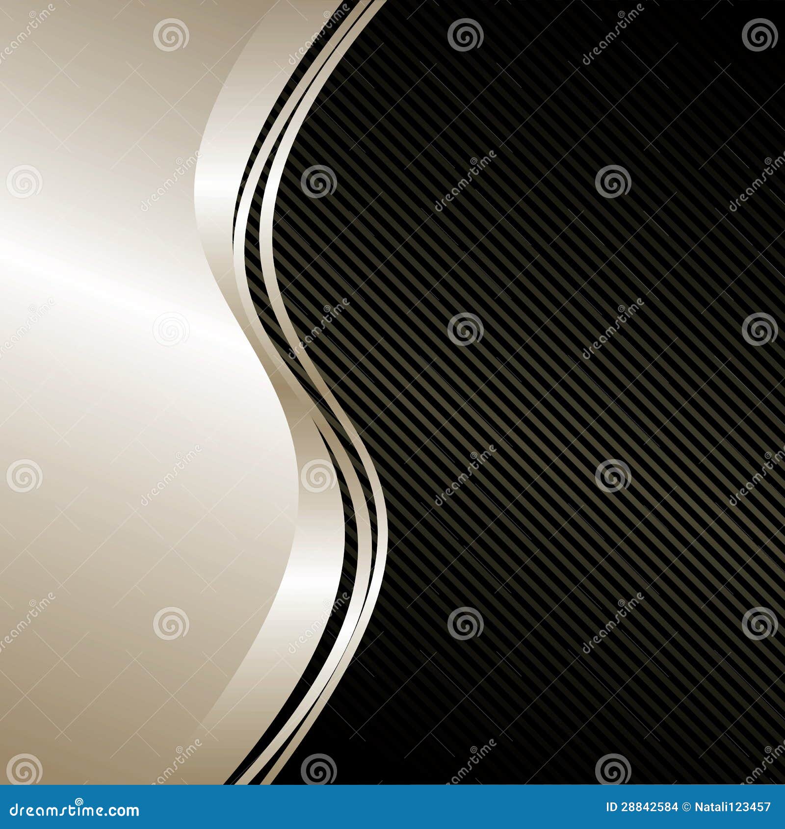 Fondo Elegante: Plata Y Negro. Ilustración del Vector - Ilustración de ...