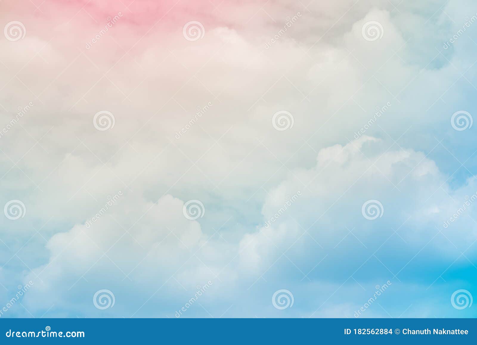 Fondo En La Nube Con Un Color Pastel Foto de archivo - Imagen de color ...