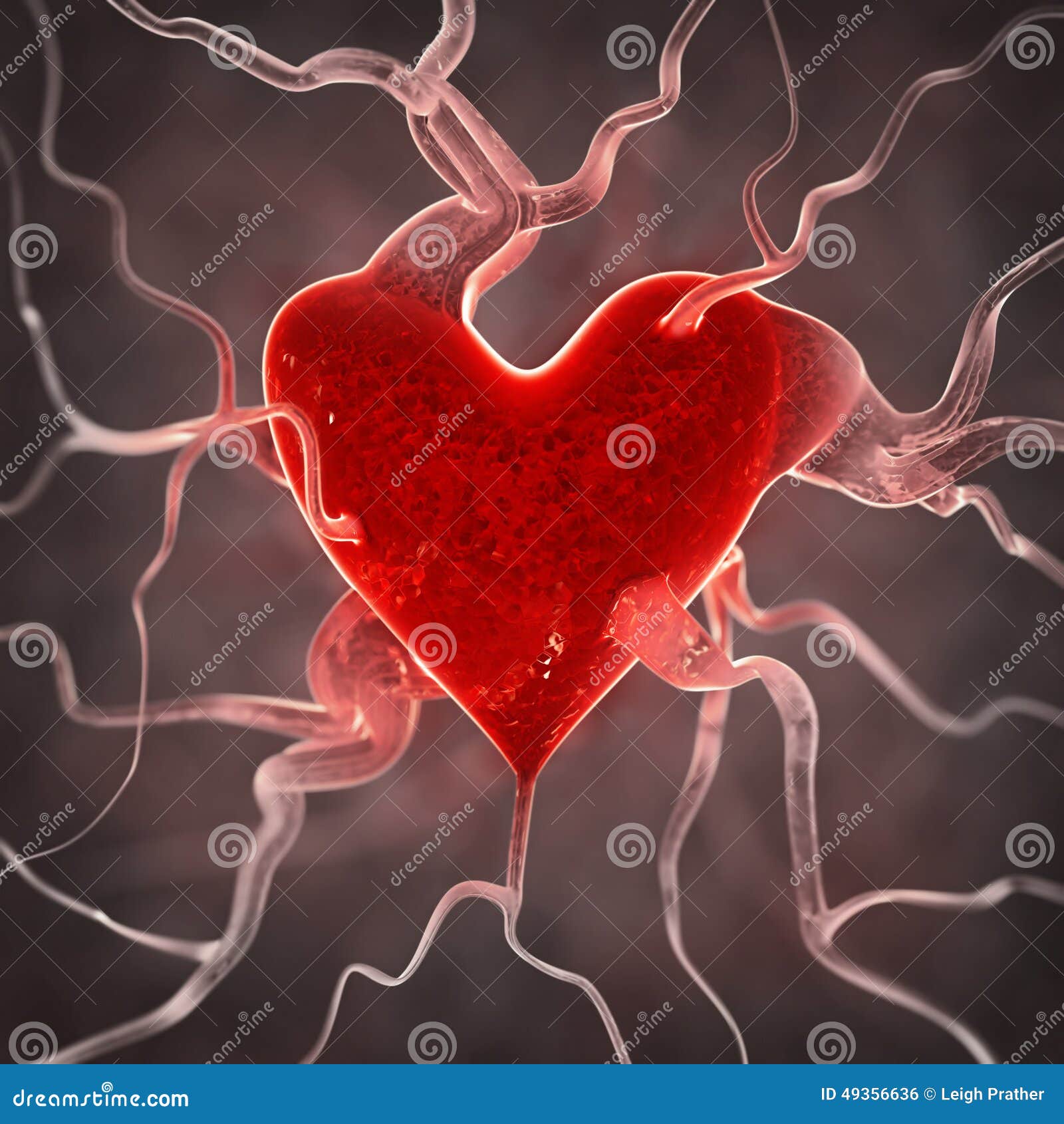 Fondo enfermo del corazón stock de ilustración. Ilustración de ...