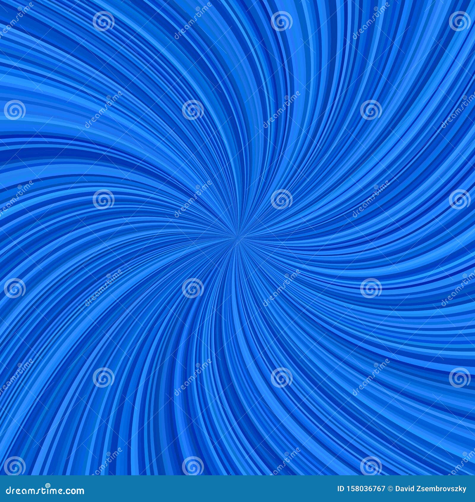 Fondo Espiral Azul Abstracto Ilustración del Vector - Ilustración de ...