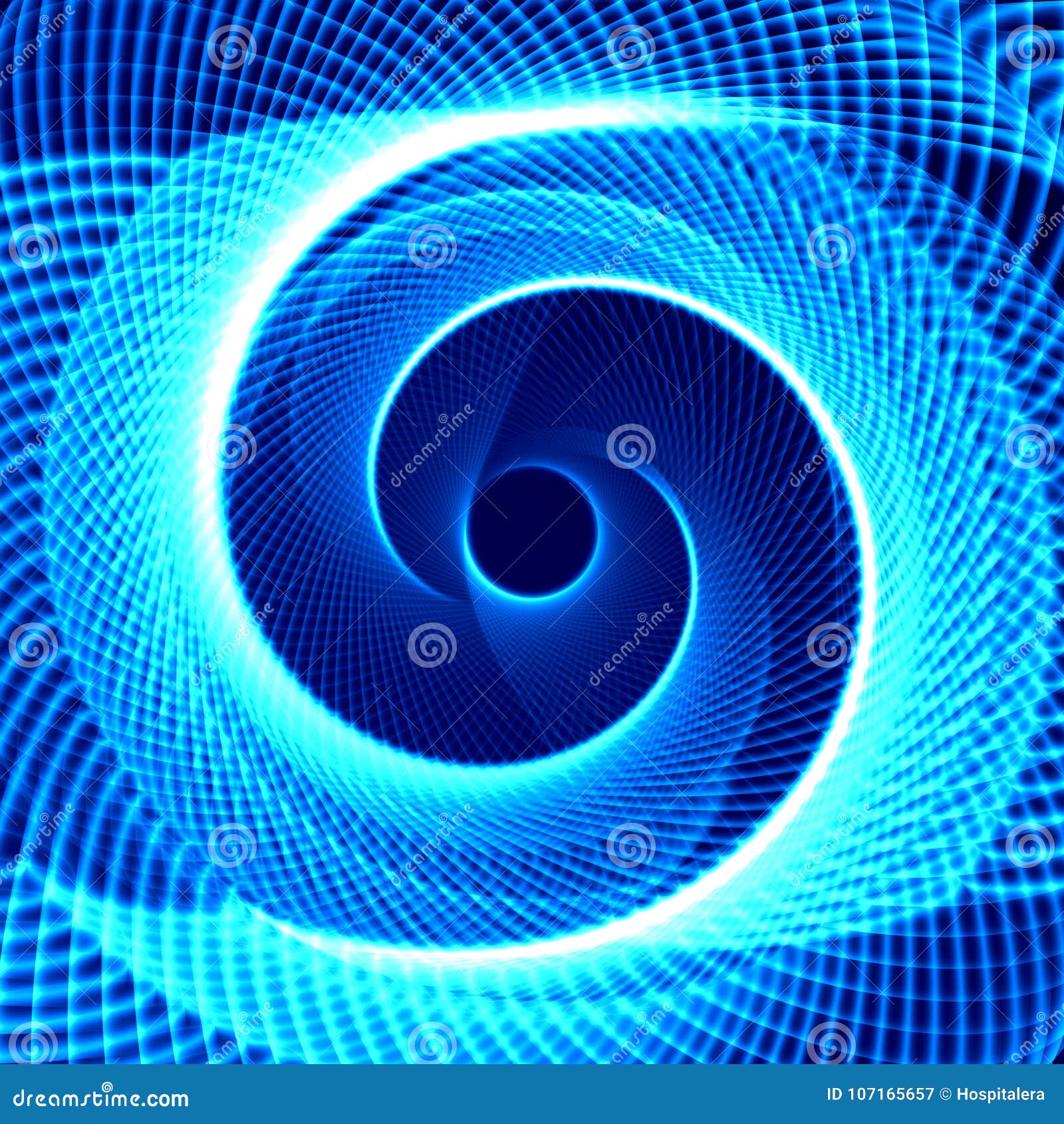 Fondo espiral sin fin stock de ilustración. Ilustración de complejo ...