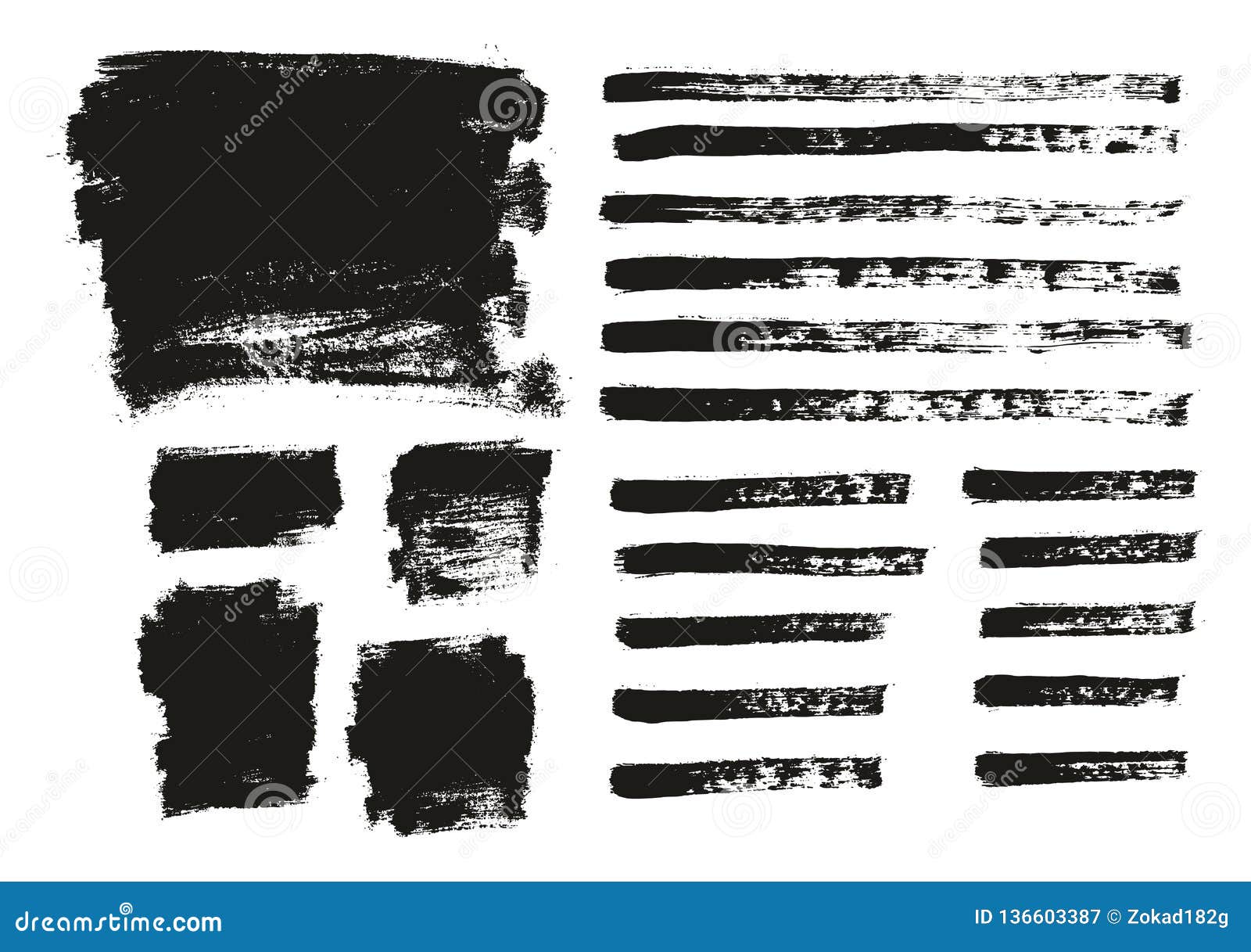 Fondo fino de la brocha ilustración del vector. Ilustración de torcido ...