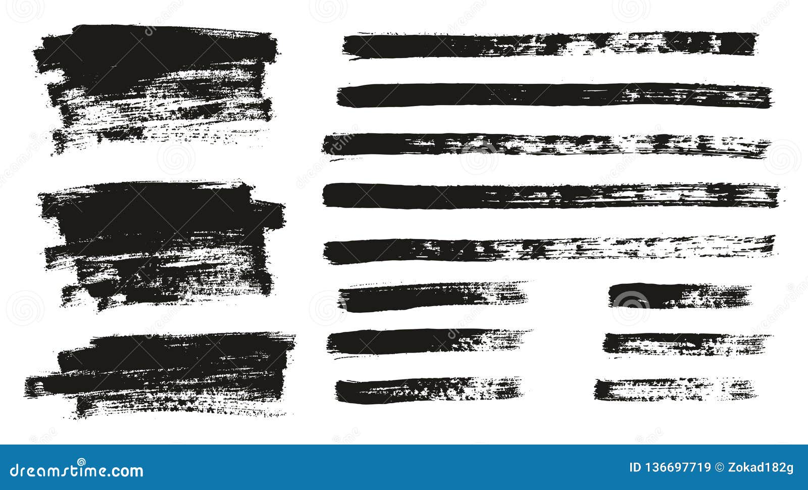 Fondo fino de la brocha ilustración del vector. Ilustración de ...