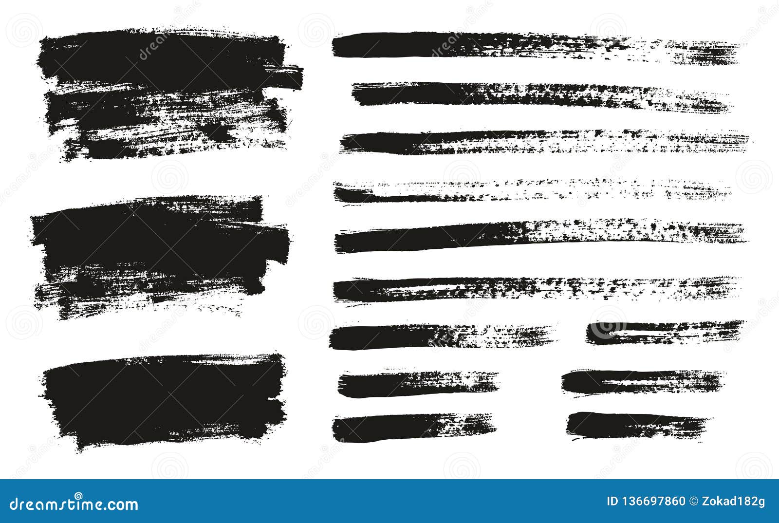 Fondo fino de la brocha ilustración del vector. Ilustración de icono ...