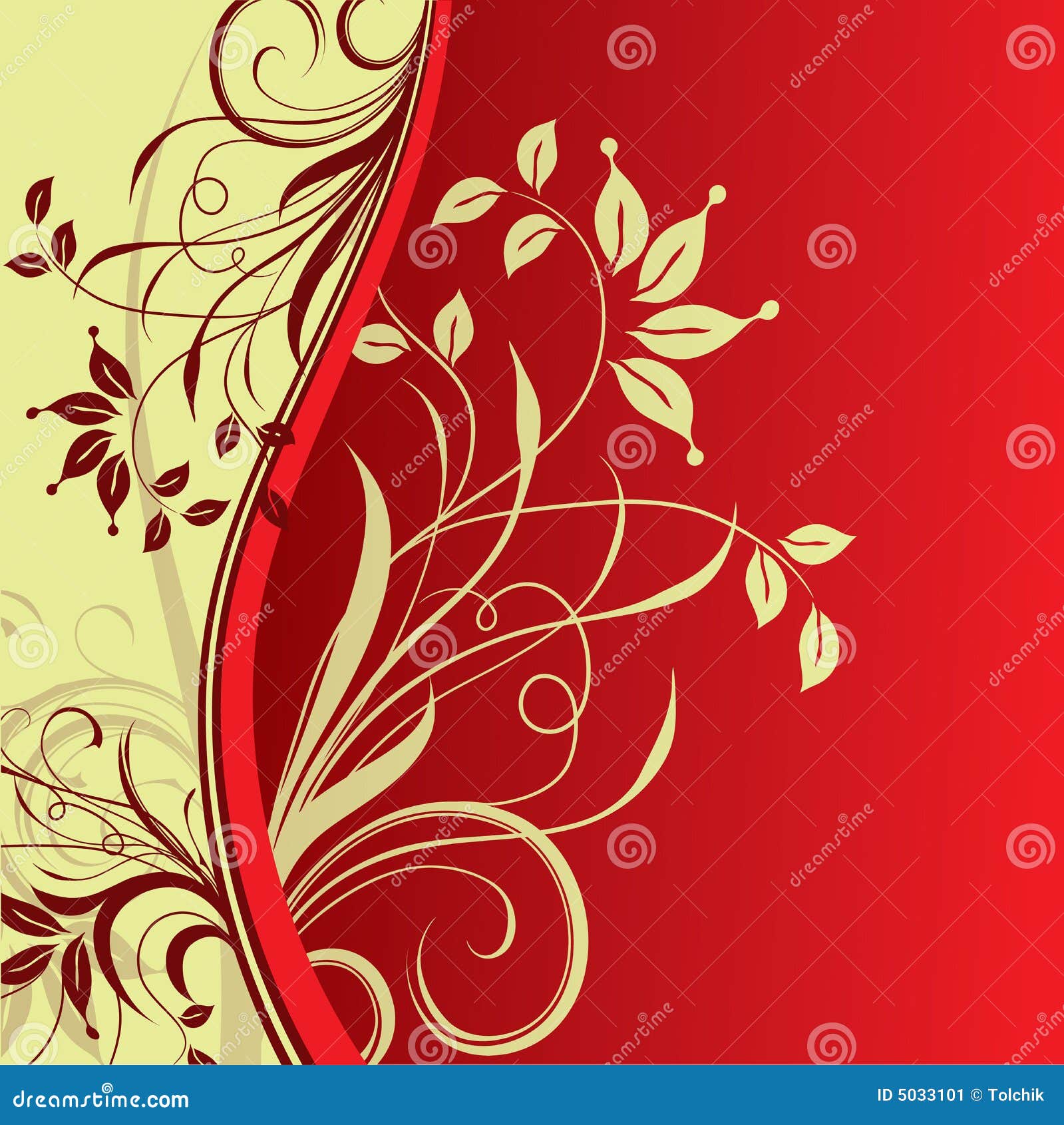 Fondo floral, vector ilustración del vector. Ilustración de imagen ...