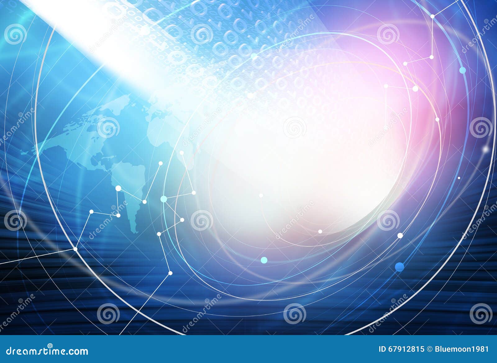 Fondo Global De La Conexión a Internet Stock de ilustración ...