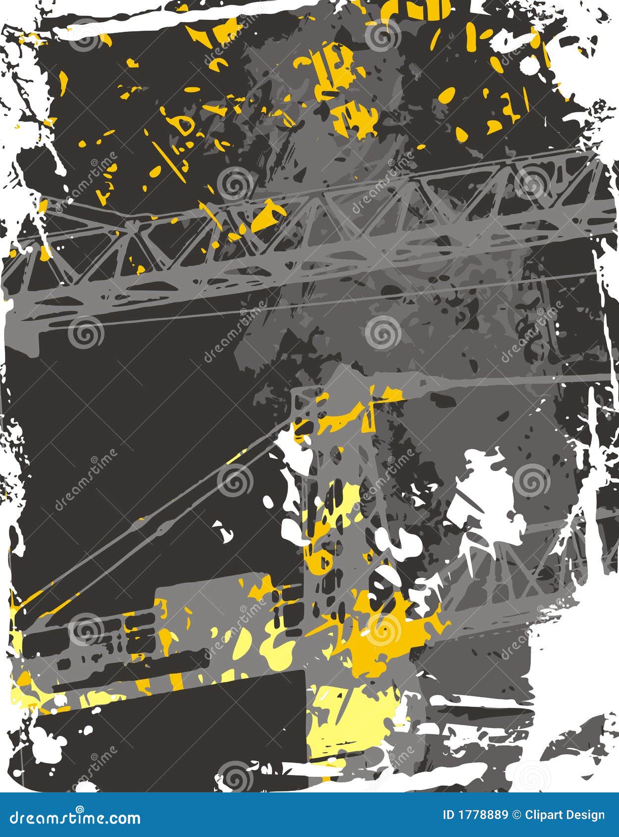 Fondo industrial ilustración del vector. Ilustración de arte - 1778889