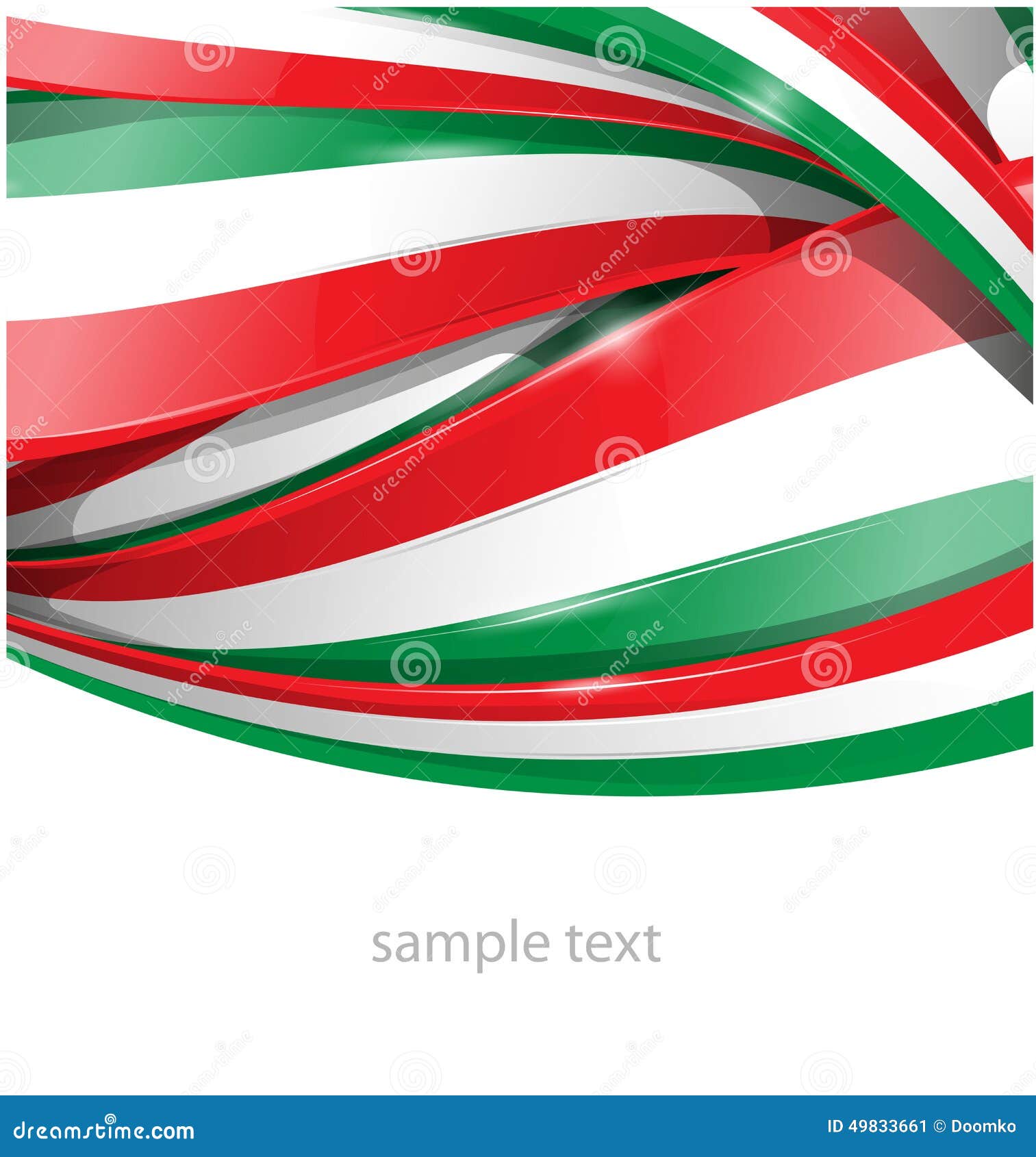 Fondo italiano e messicano illustrazione vettoriale. Illustrazione di ...