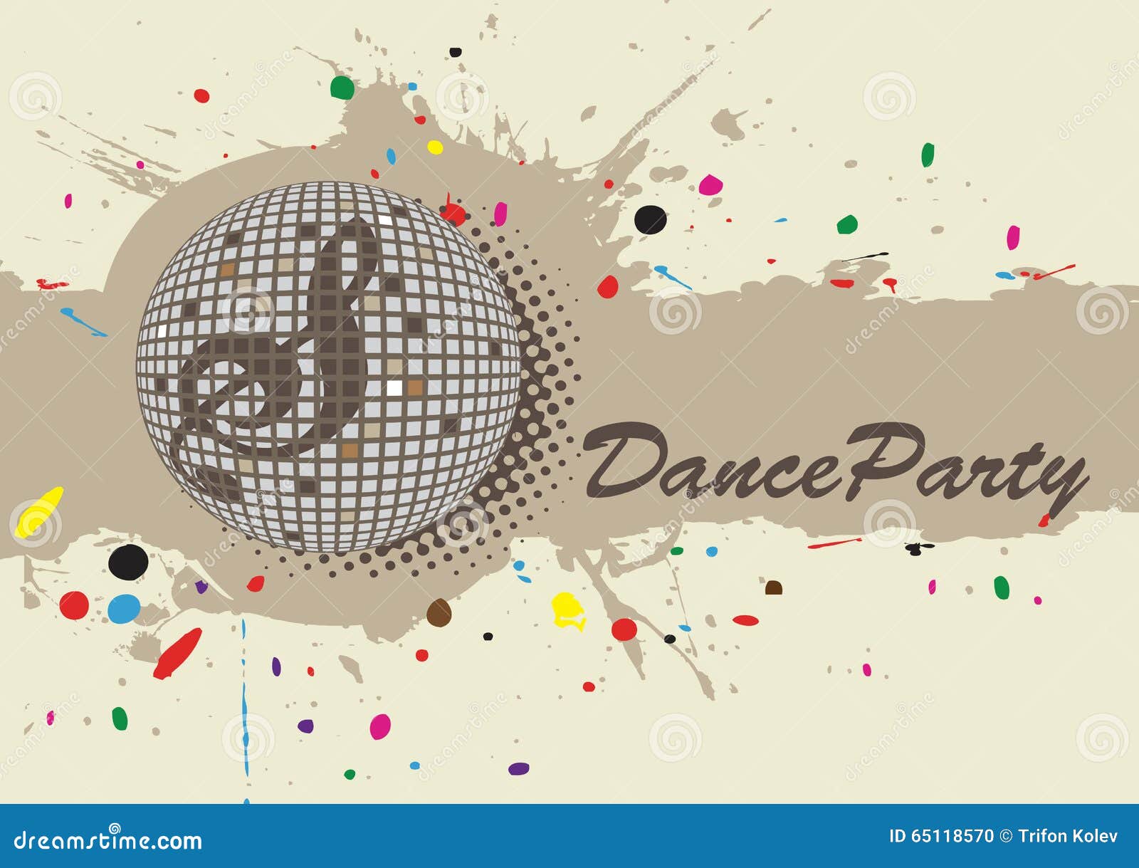 Fondo ligero para el baile stock de ilustración. Ilustración de ...