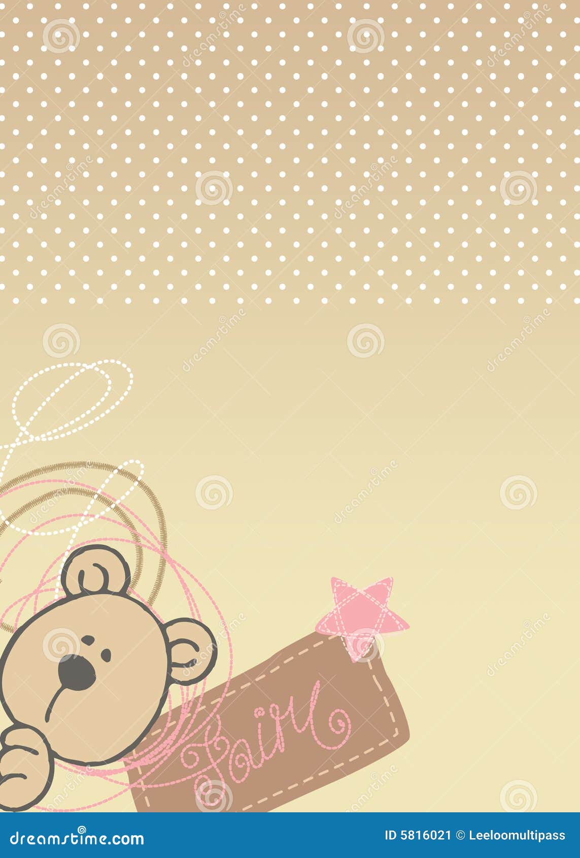 Fondo lindo stock de ilustración. Ilustración de puntos - 5816021