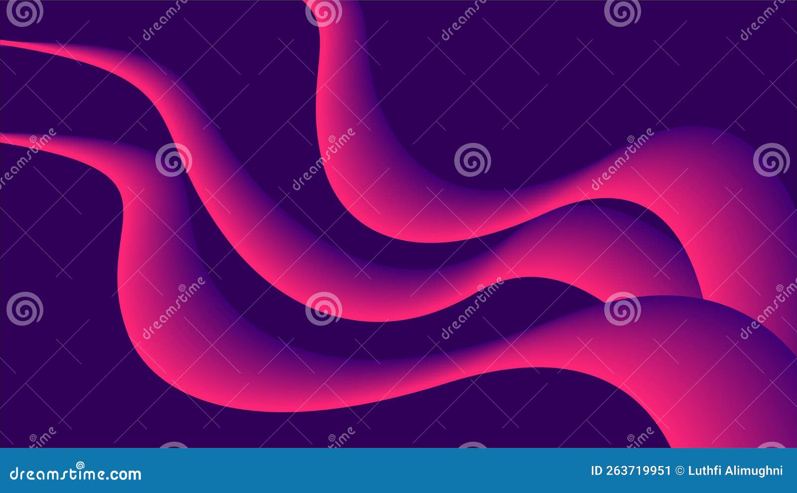 Fondo Lineal Ondulado De Gradiente Ilustración del Vector - Ilustración ...