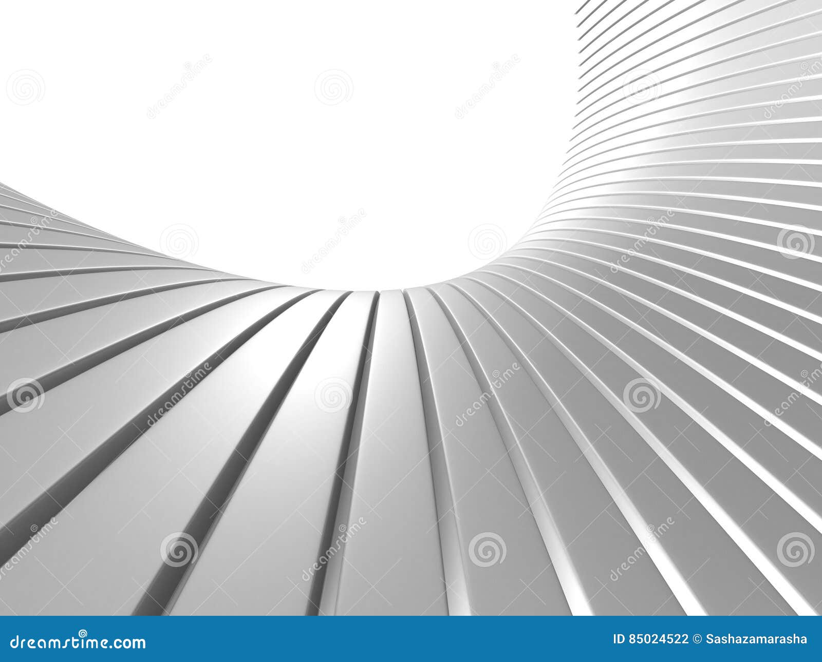 Fondo Liso Blanco Abstracto Del Modelo De La Raya De Las Curvas Foto de ...