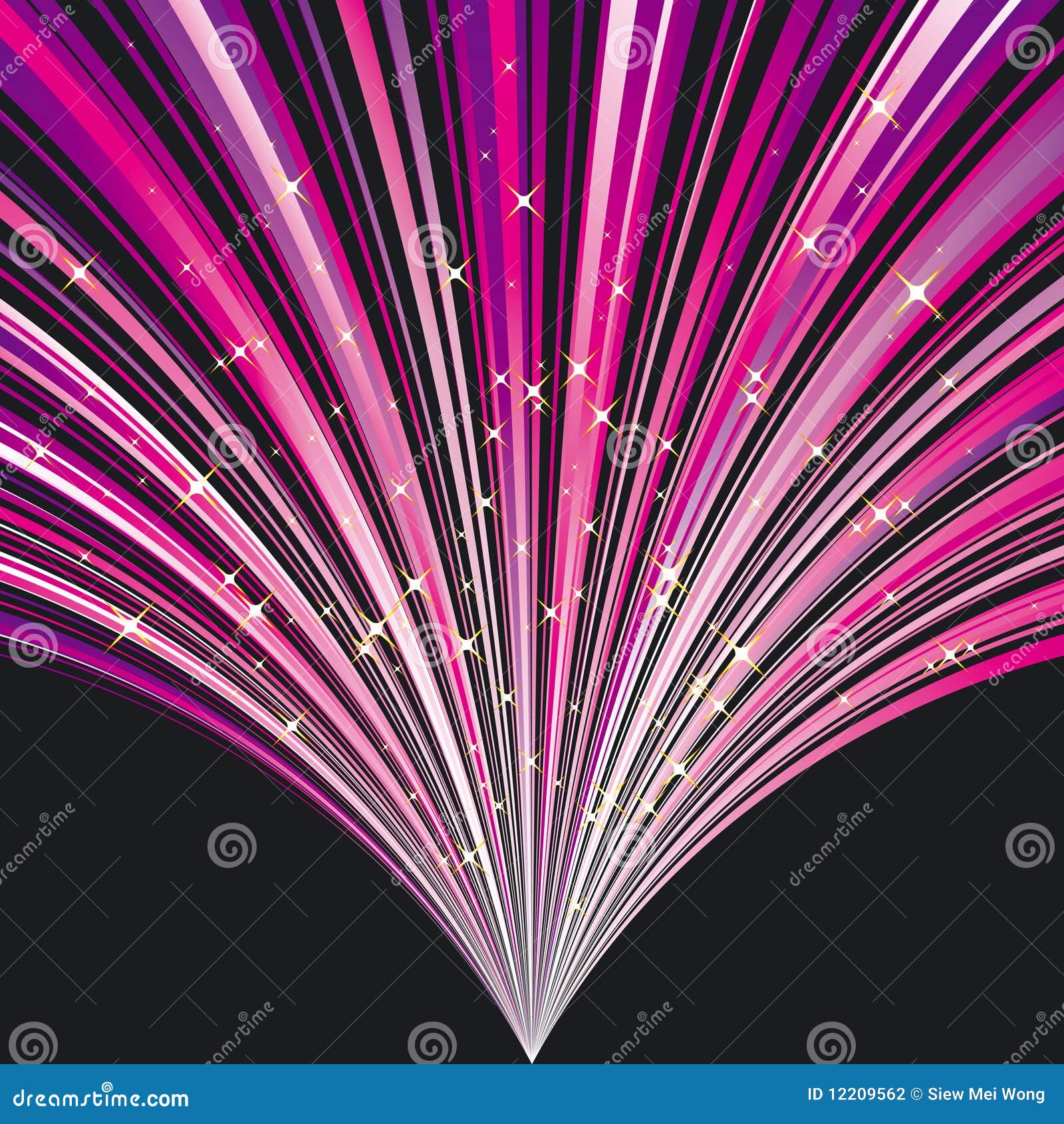 Fondo Magenta Abstracto De La Raya Con Las Estrellas Ilustración del ...