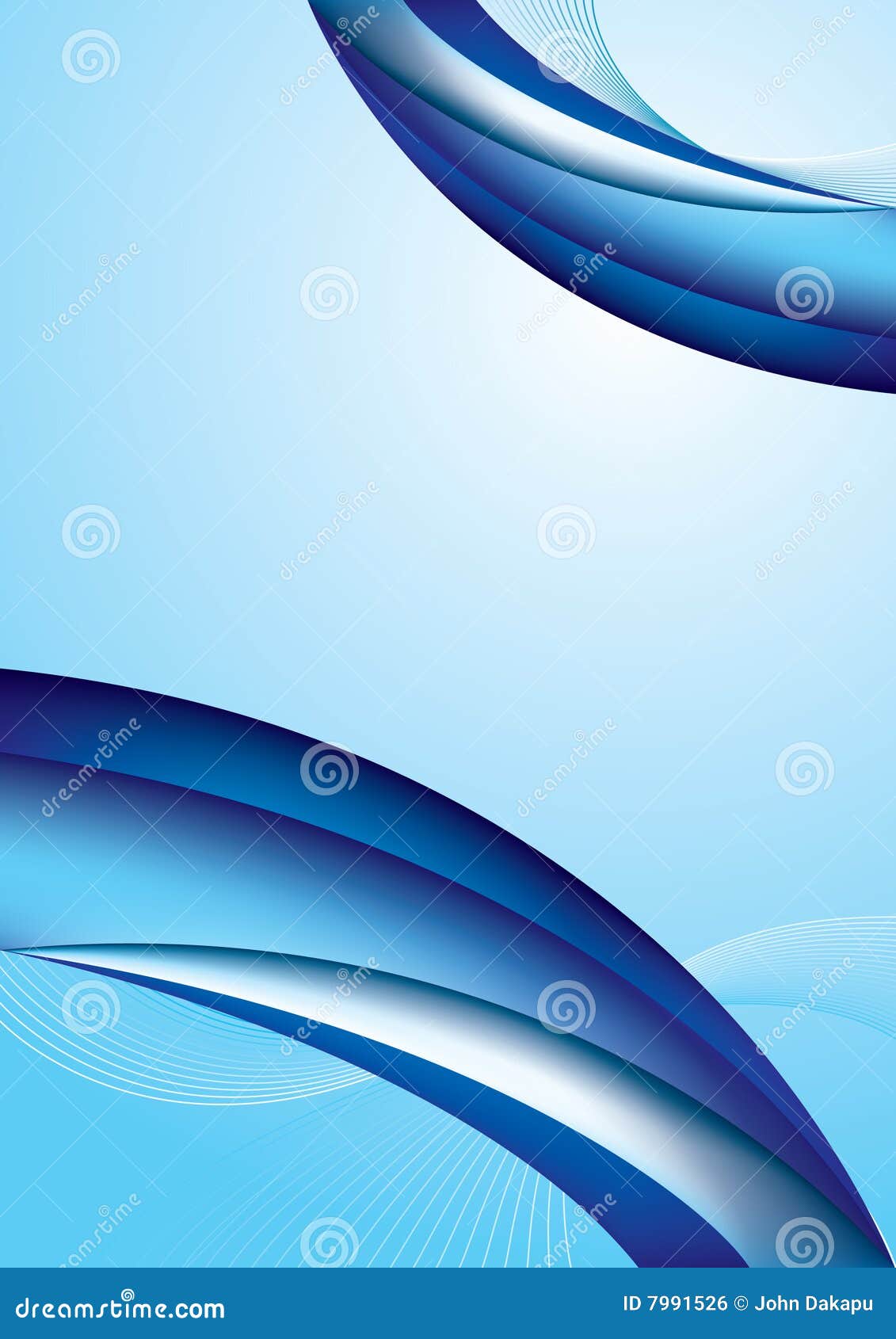 Fondo Moderno Azul Abstracto Stock de ilustración - Ilustración de onda ...