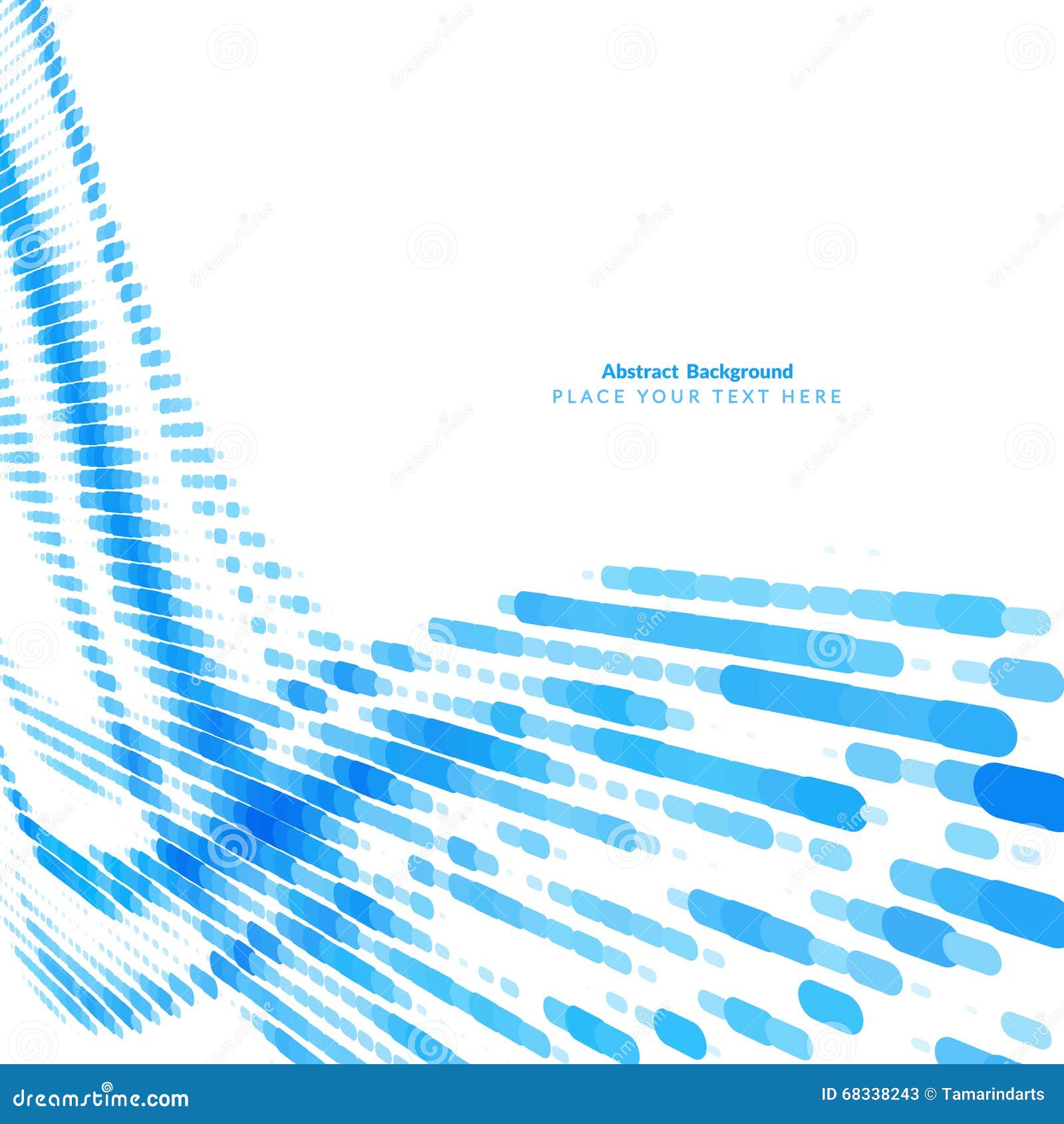 Fondo Moderno Azul Elegante Abstracto Ilustración del Vector ...