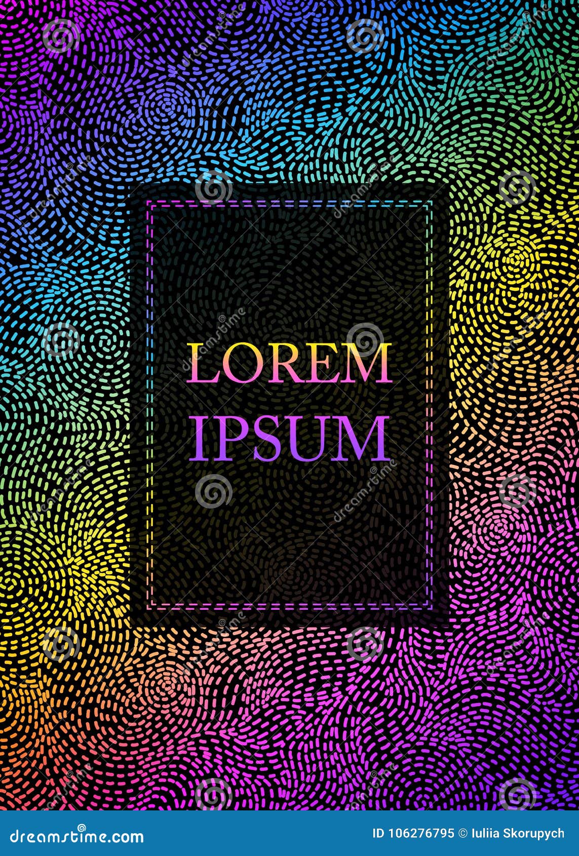 Fondo moderno colorido ilustración del vector. Ilustración de cartel ...