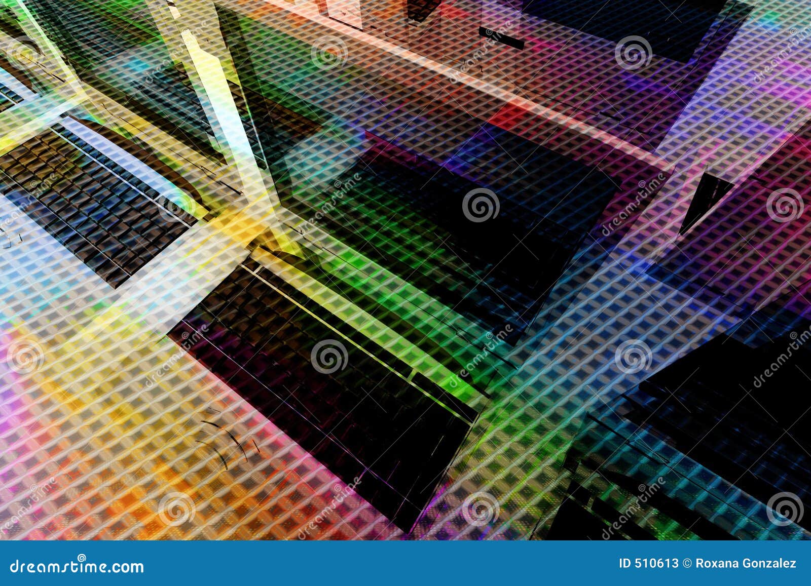 Fondo multicolor de la red stock de ilustración. Ilustración de fondo ...